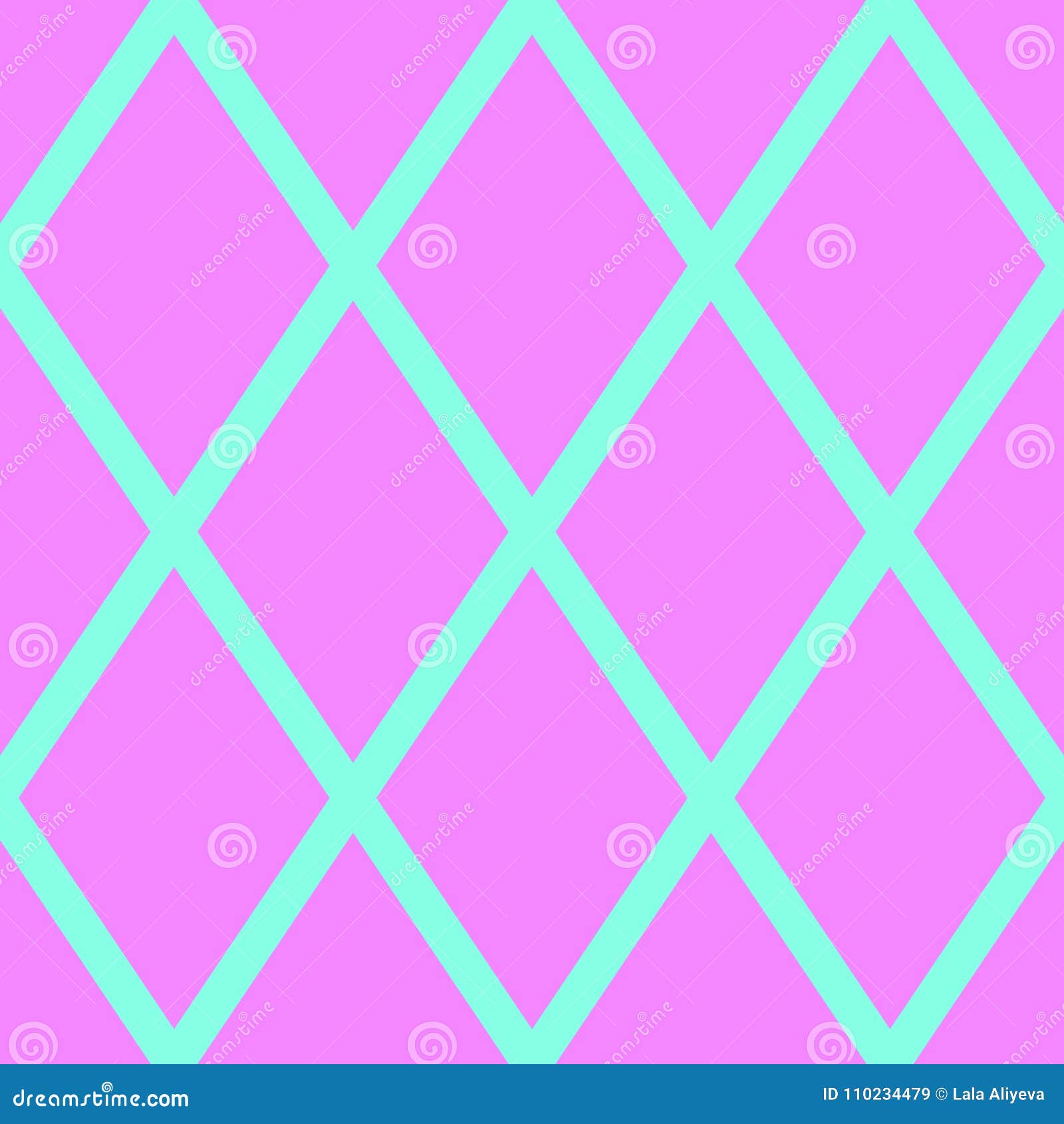 Seamless Pattern with Colorful Rhombus. Abstract Background. Vector ...