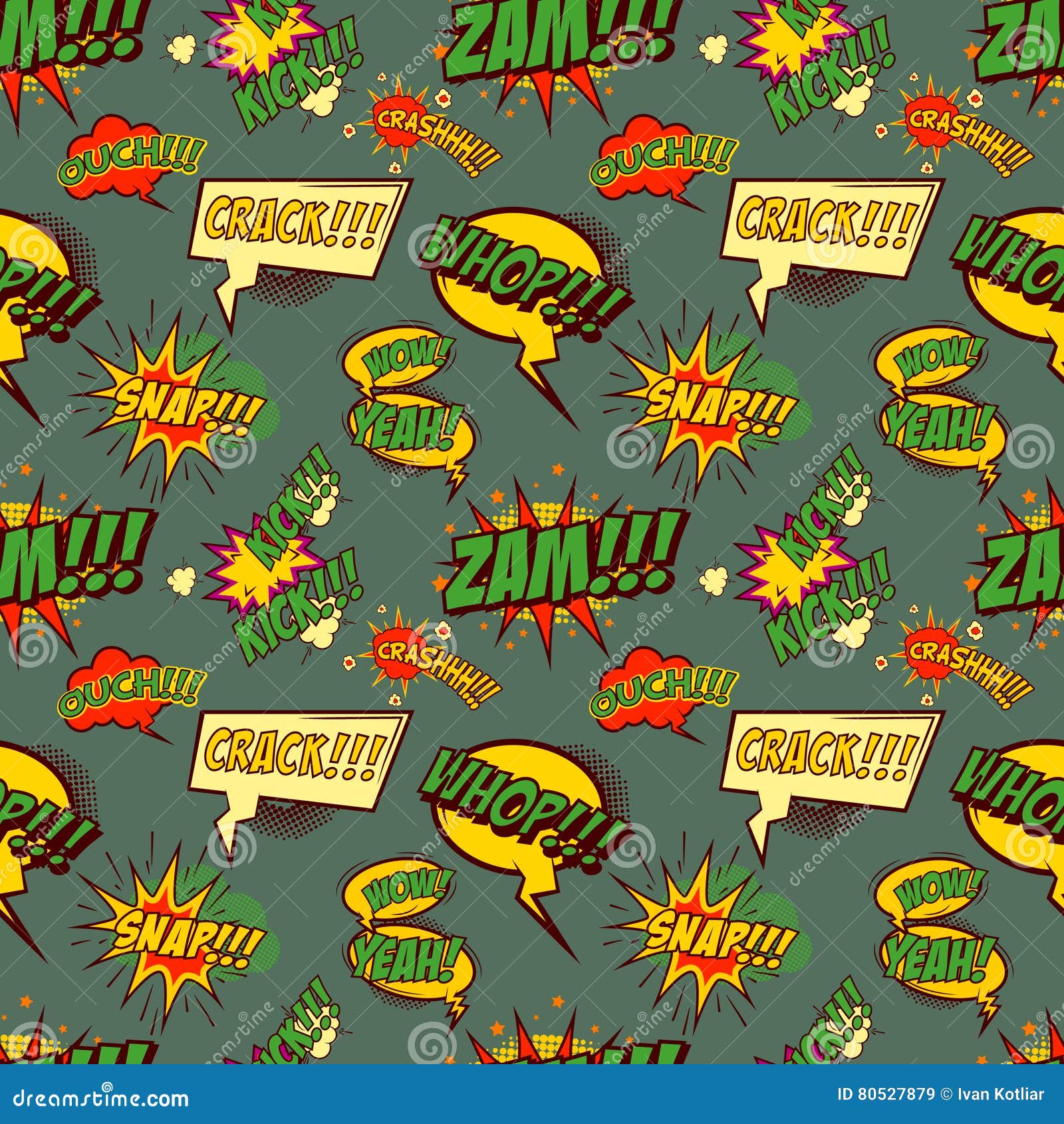 80s Background. Oops Comic Bubble Balloon Vector Illustration ...