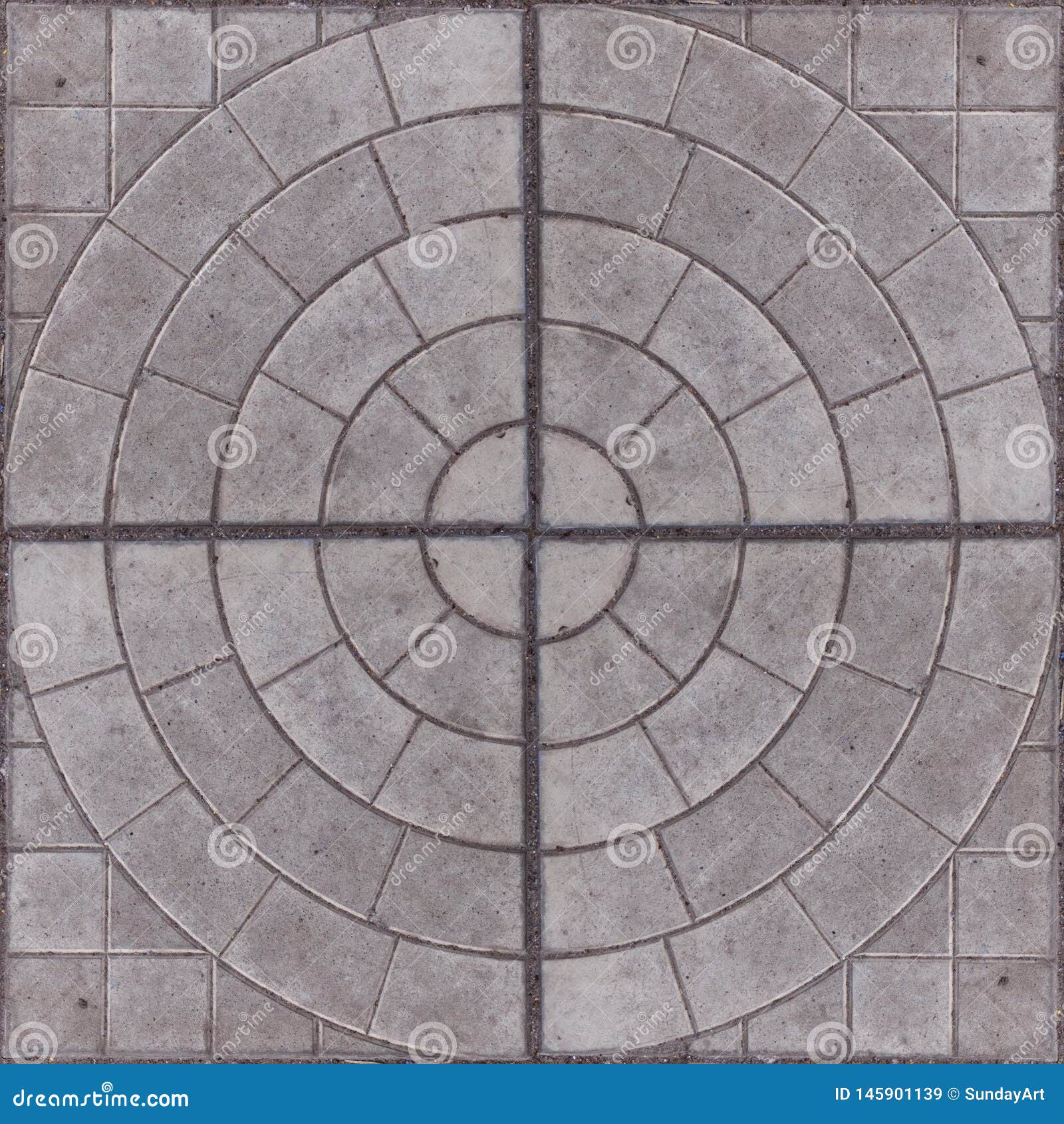 Seamless Pattern of Concrete Squared Tiles Stock Image - Image of ...