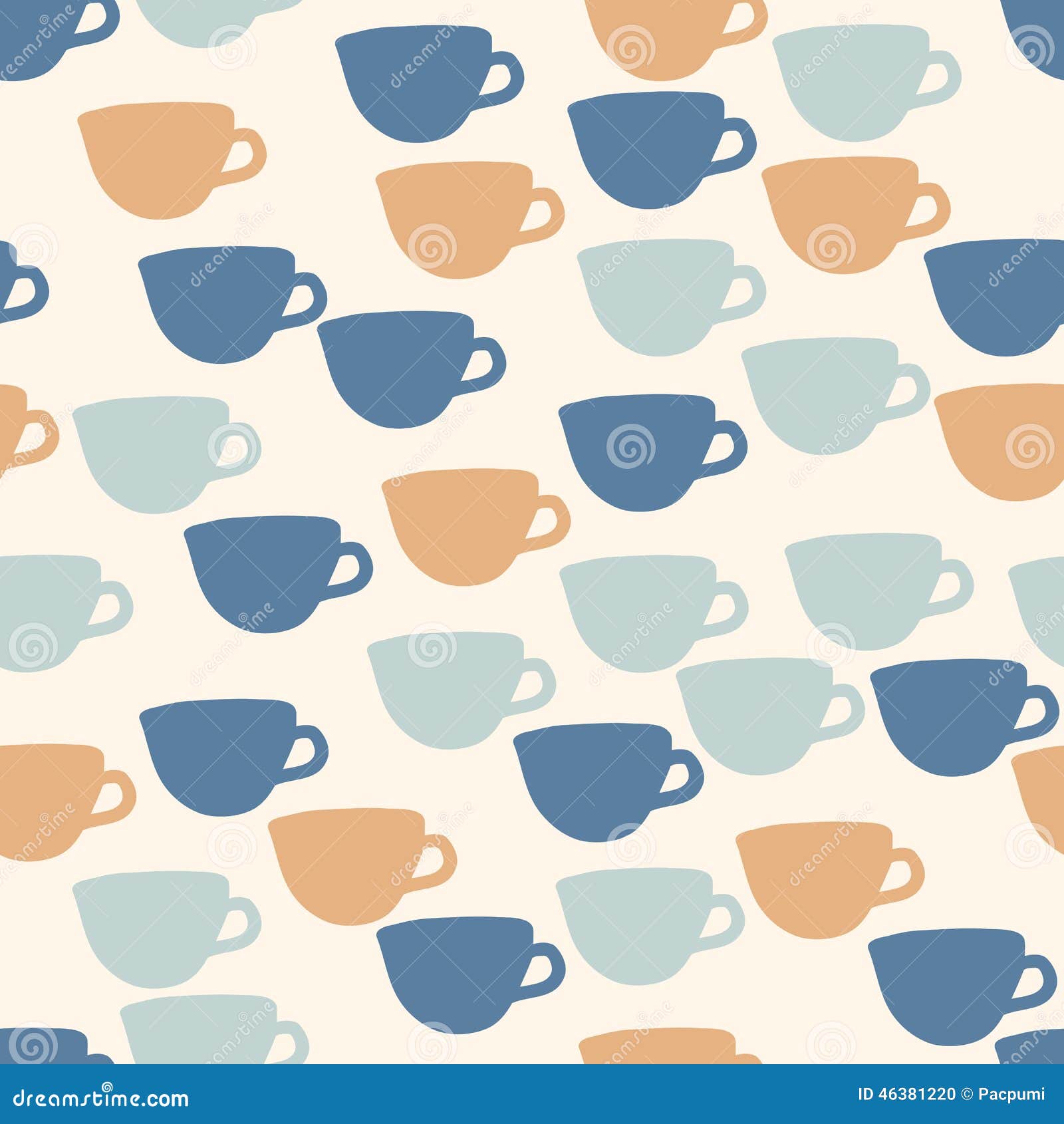 Seamless Pattern stock vector. Illustration of vector - 46381220
