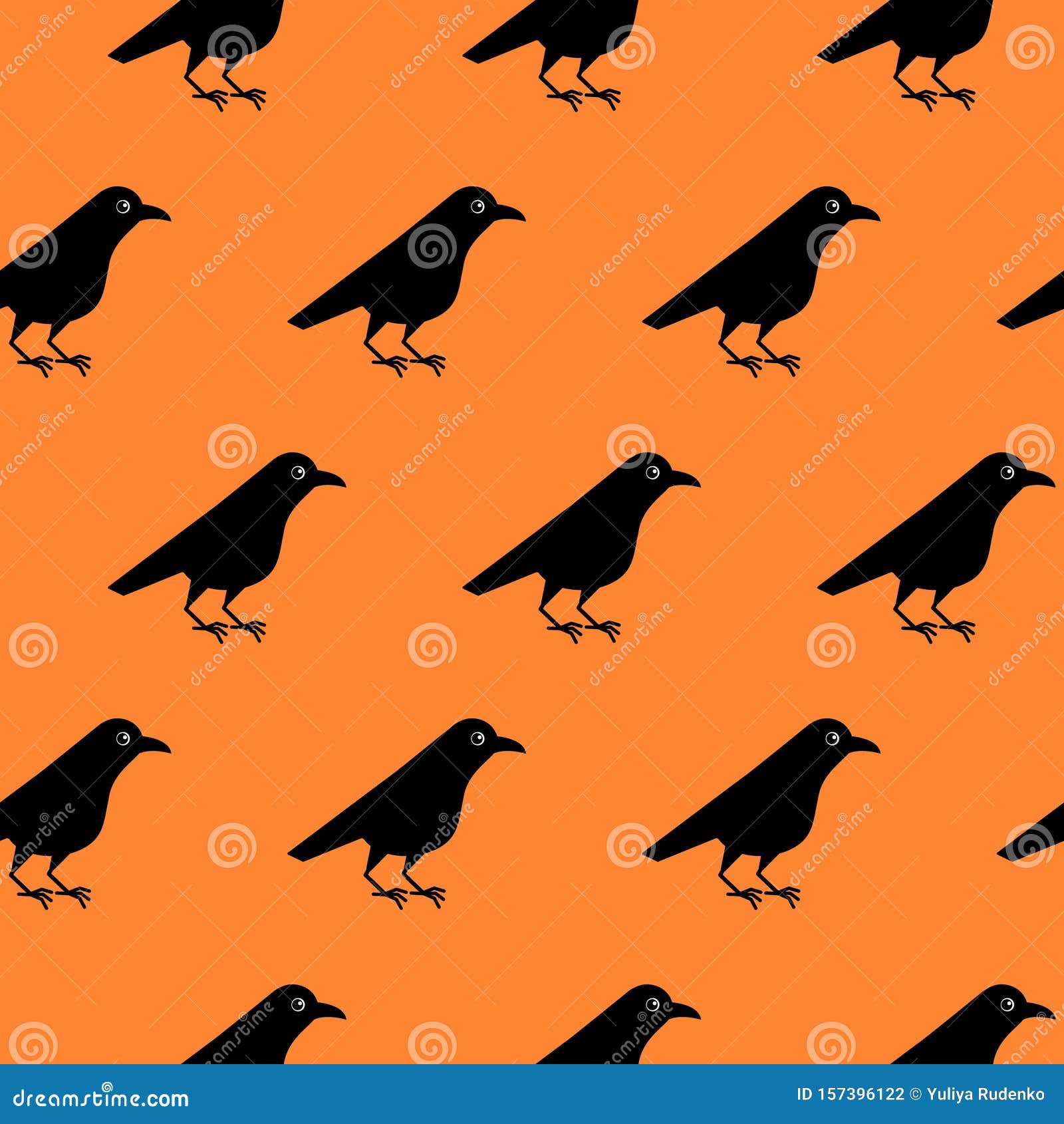 Cute Raven Nestling. Color By Number Educational Game For Kids. Vector ...