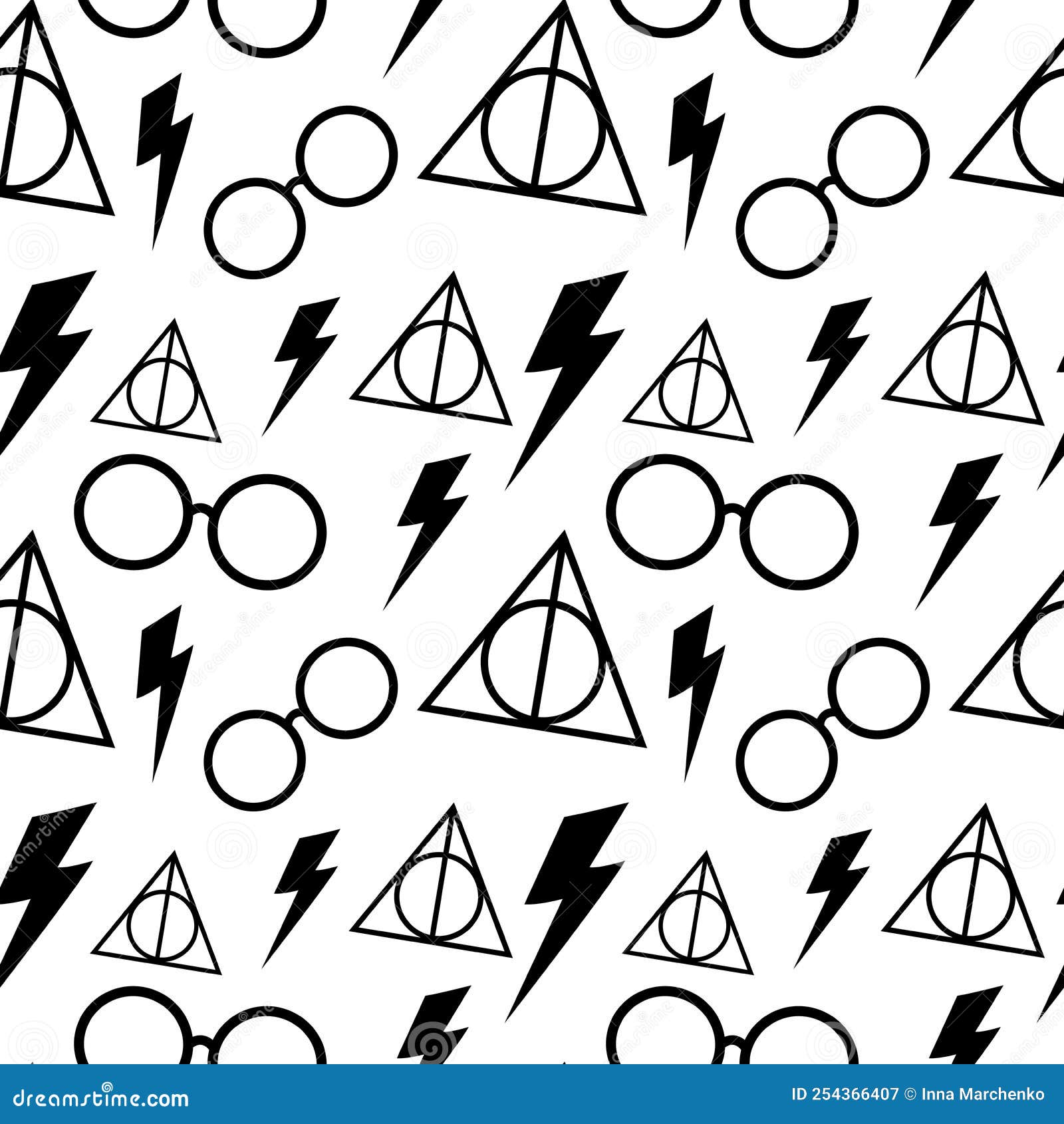 Deathly Hallows, A Symbol From The Harry Potter Book With The ...