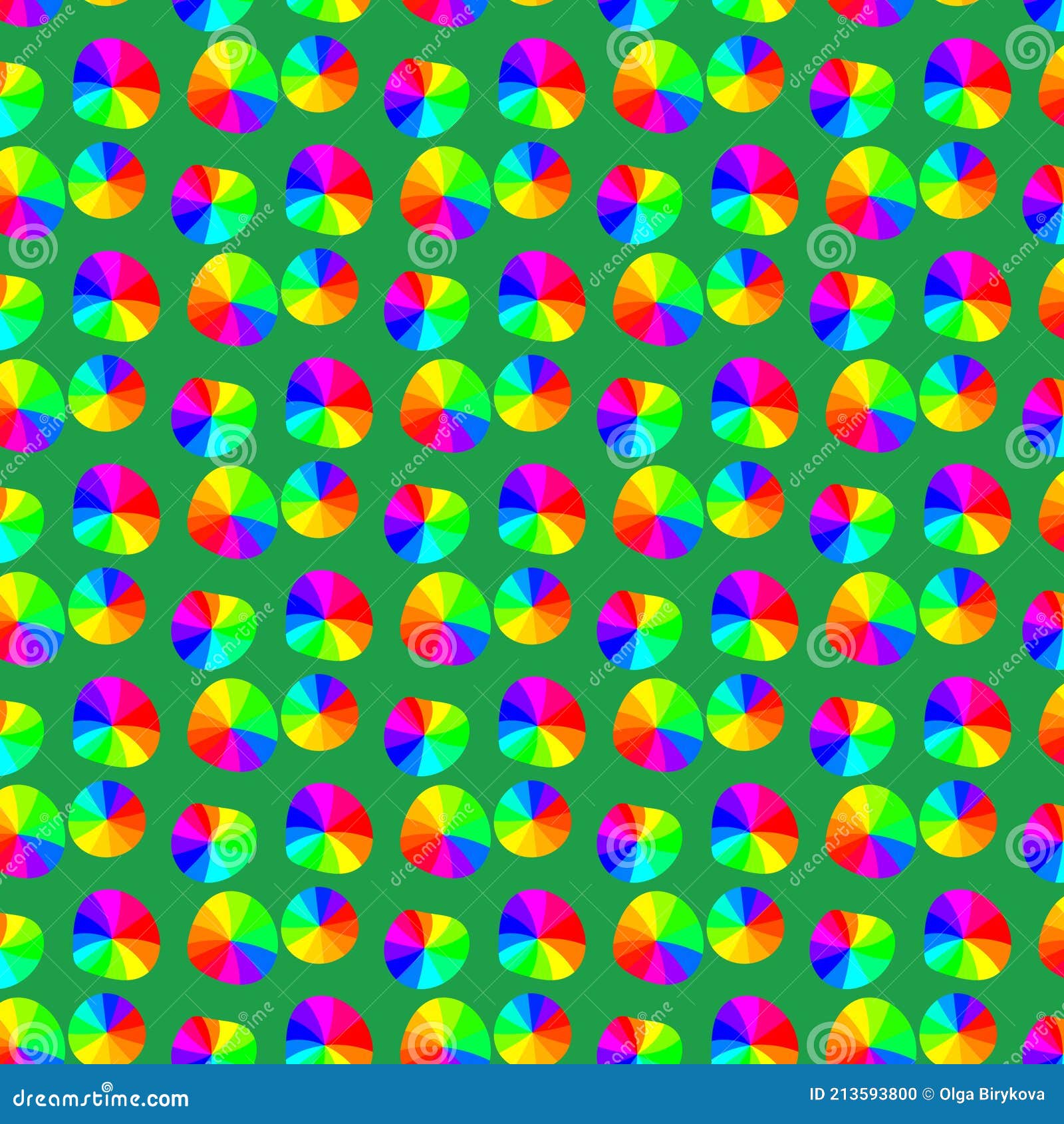 3D Rainbow Spots Stock Photo | CartoonDealer.com #4007094