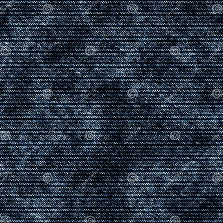 Seamless Pattern of Denim Fabric Stock Illustration - Illustration of ...
