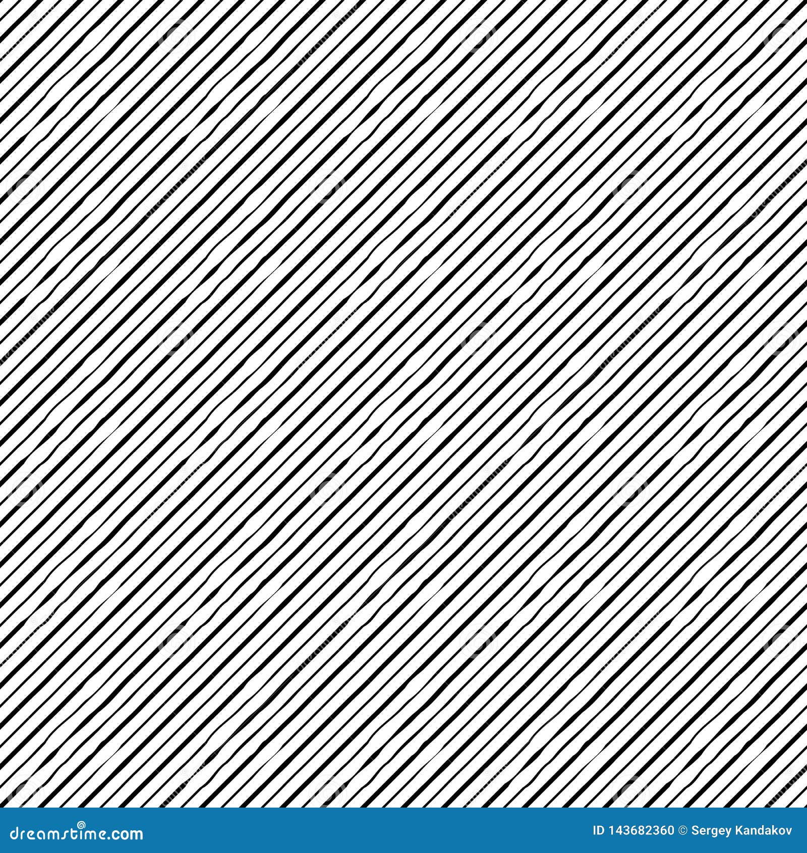 Seamless Pattern with Diagonal Distorted Lines Stock Vector ...