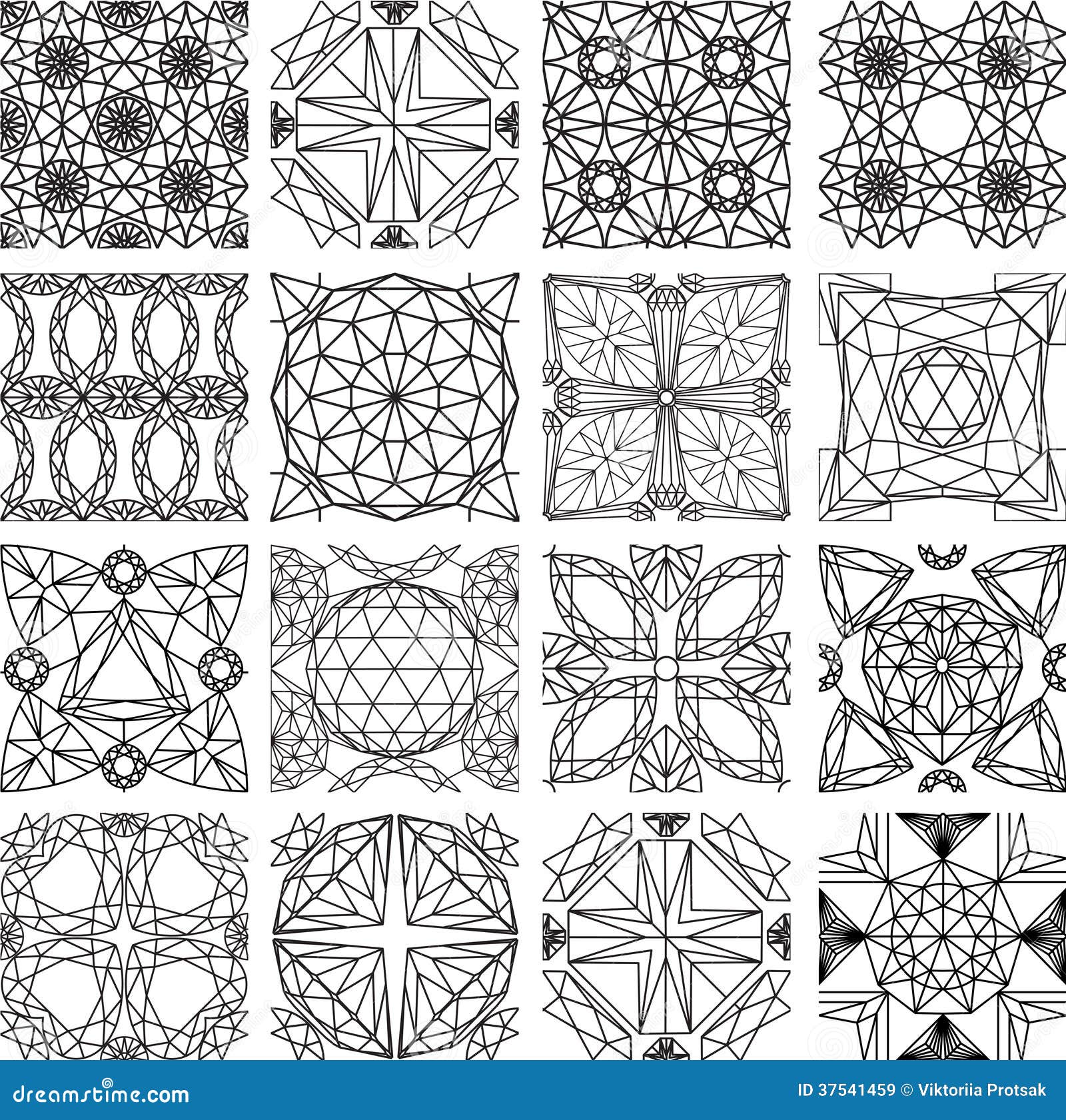 Seamless Pattern from Diamond Cutting Stock Vector - Illustration of ...