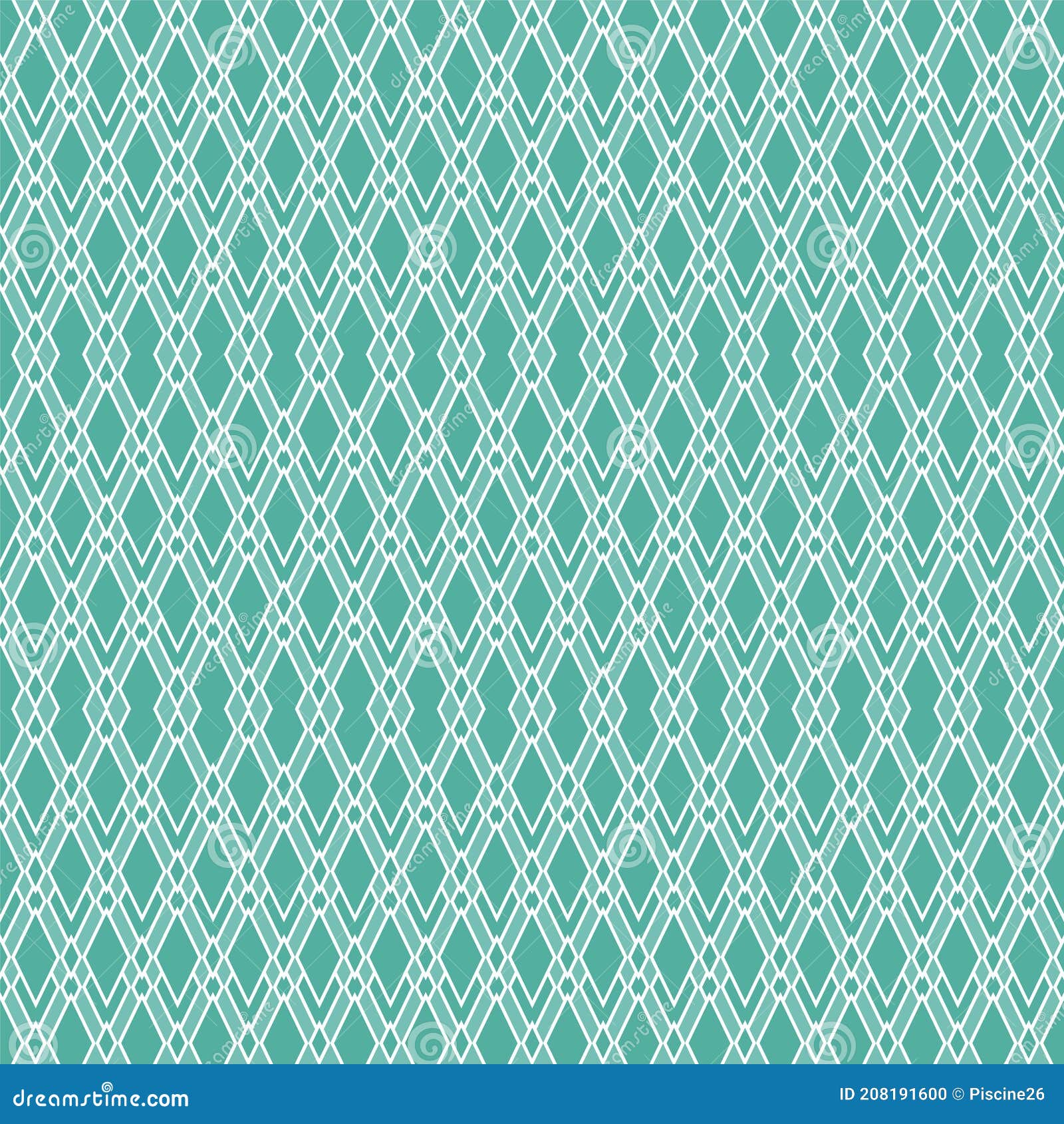 Seamless Pattern with Diamond Shape in Green Background for Wallpaper ...