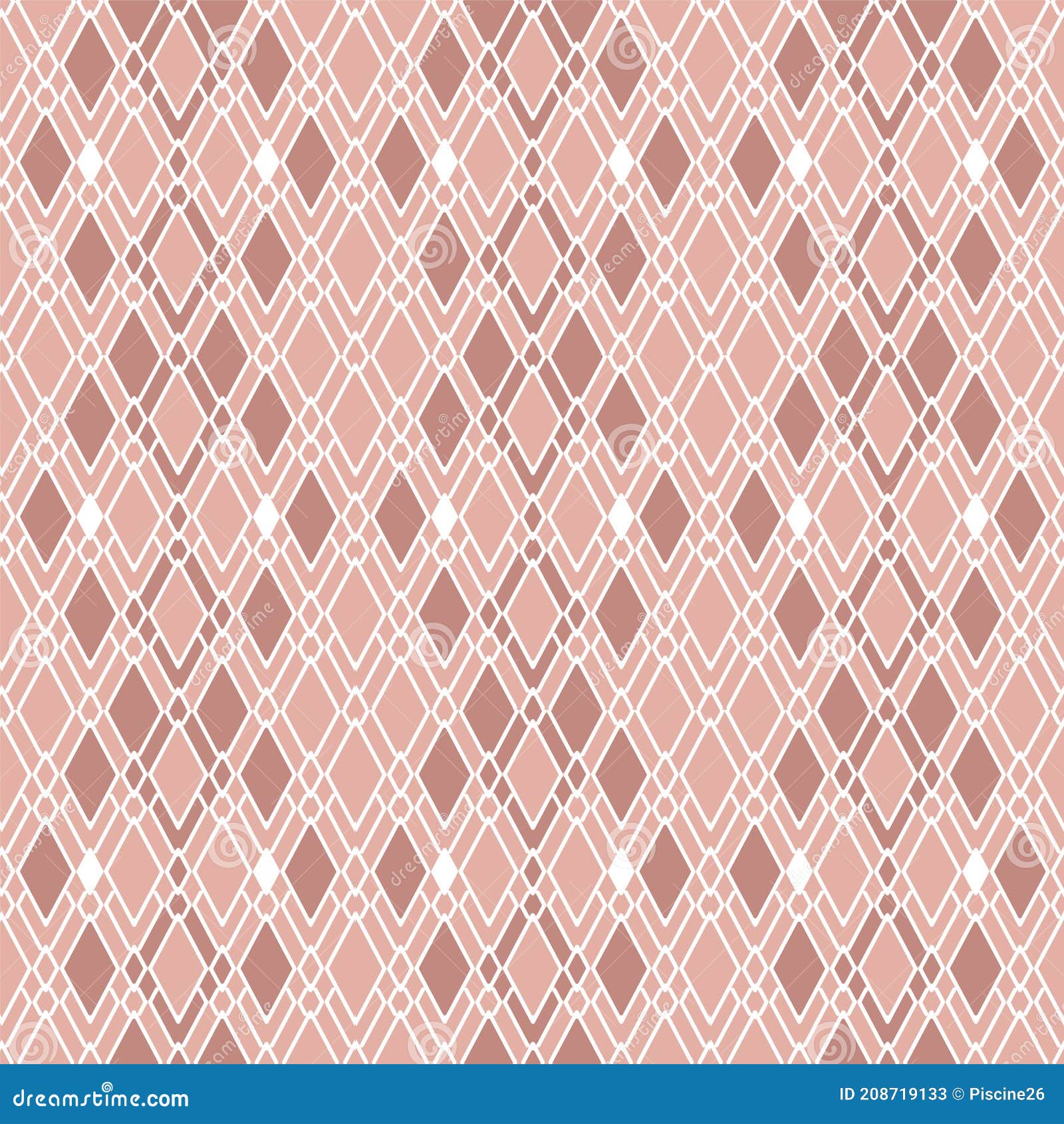 Seamless Pattern with Diamond Shape in Light Pink Background for ...