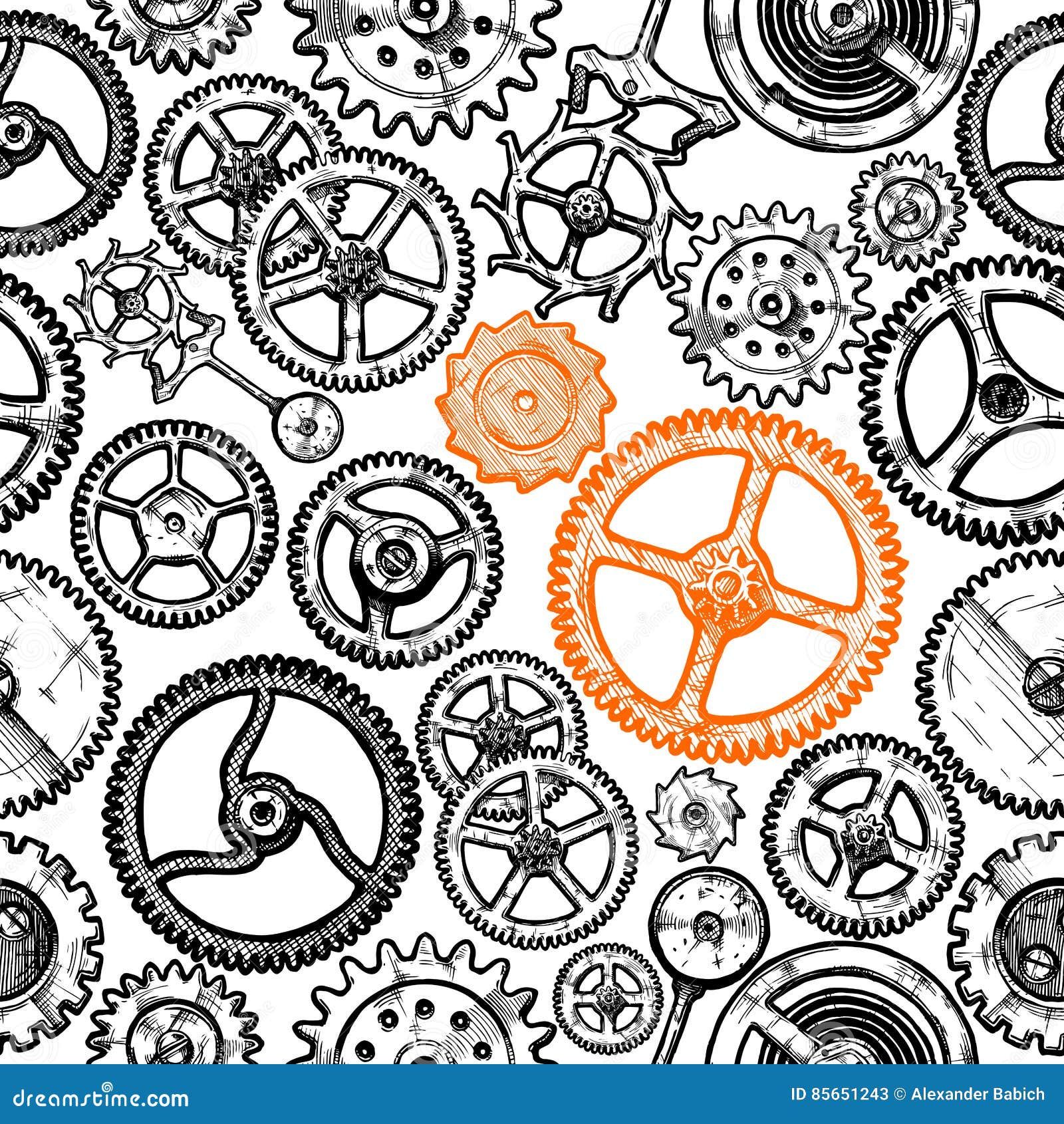 Different Clockwork Stock Illustrations – 313 Different Clockwork Stock ...