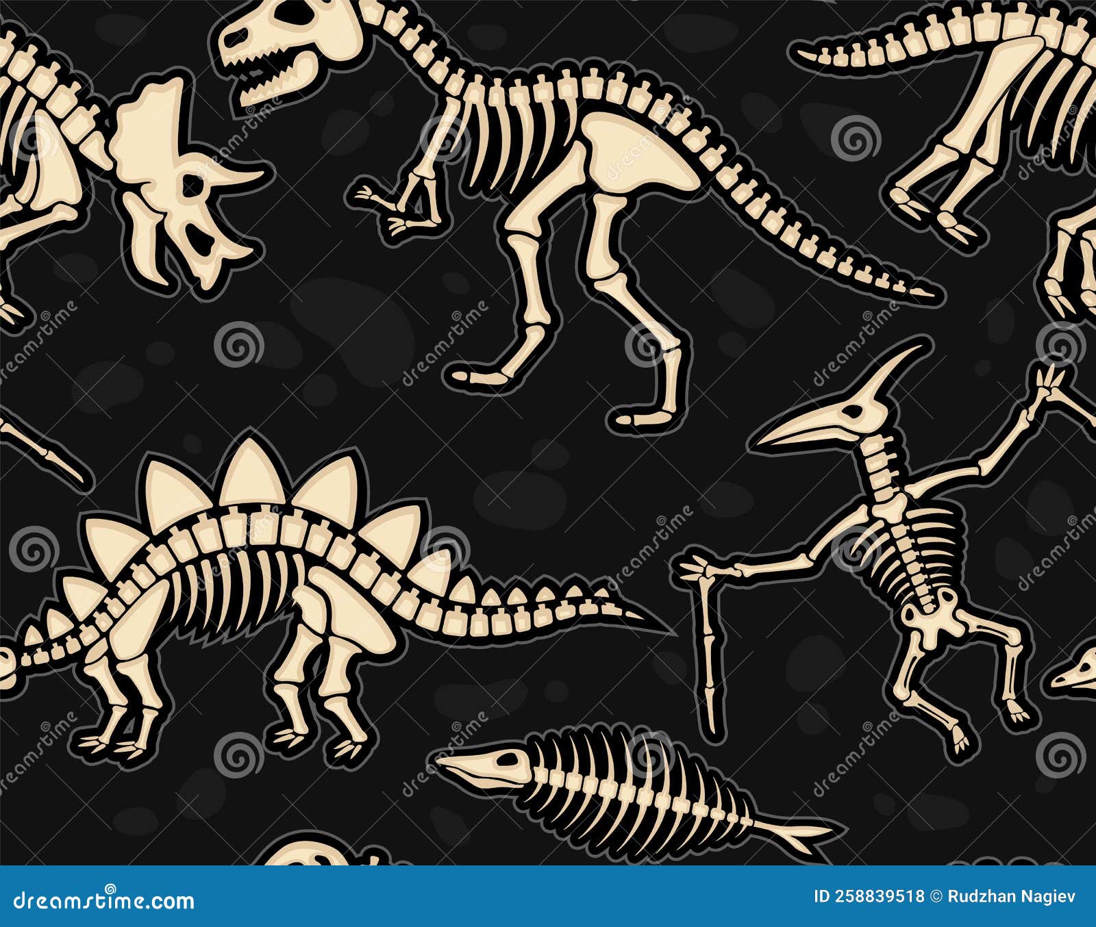 Dinosaur Bone Template