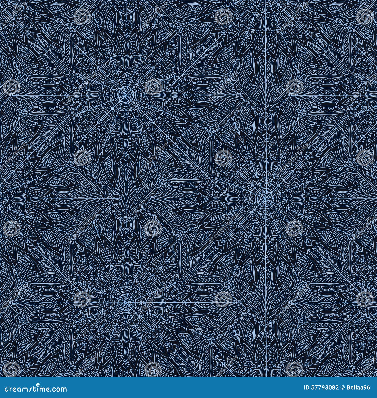 Seamless pattern doodle stock vector. Illustration of doodle - 57793082