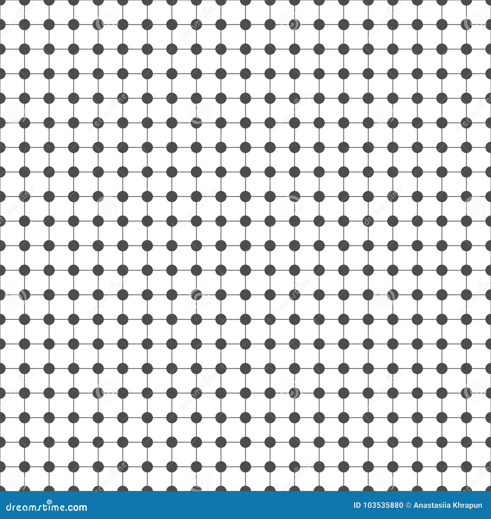 Seamless Pattern of Dots and Squares. Geometric Background Stock Vector ... Seamless Pattern of Dots and Squares. Geometric Background Stock Vector ...