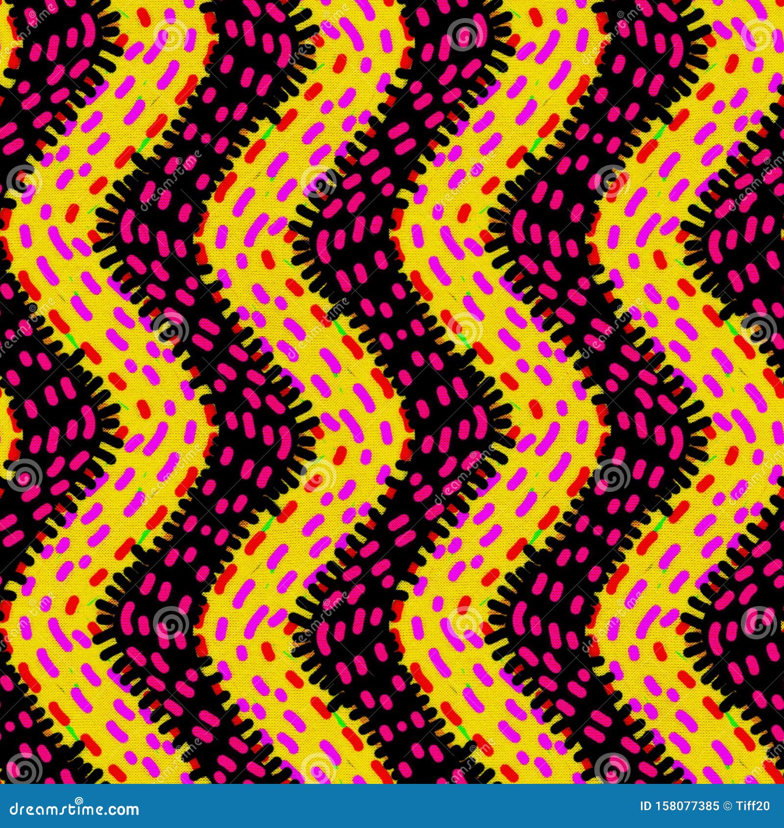 Seamless Pattern With Drawing In Doodle Style Stock Illustration Illustration Of Repeat