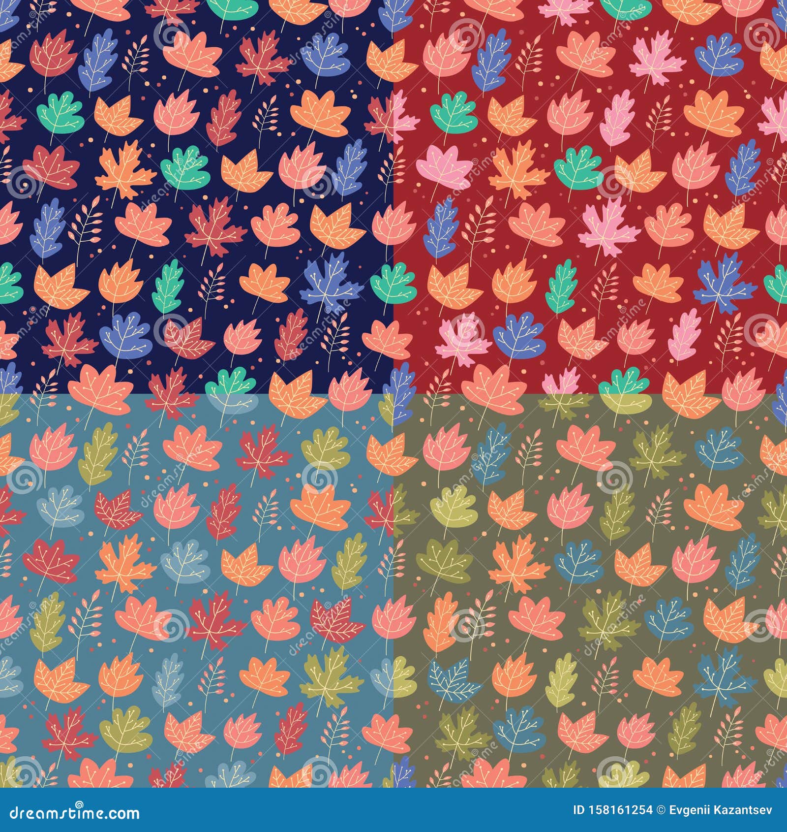 Colored Combinations In Fashion Cartoon Vector | CartoonDealer.com ...