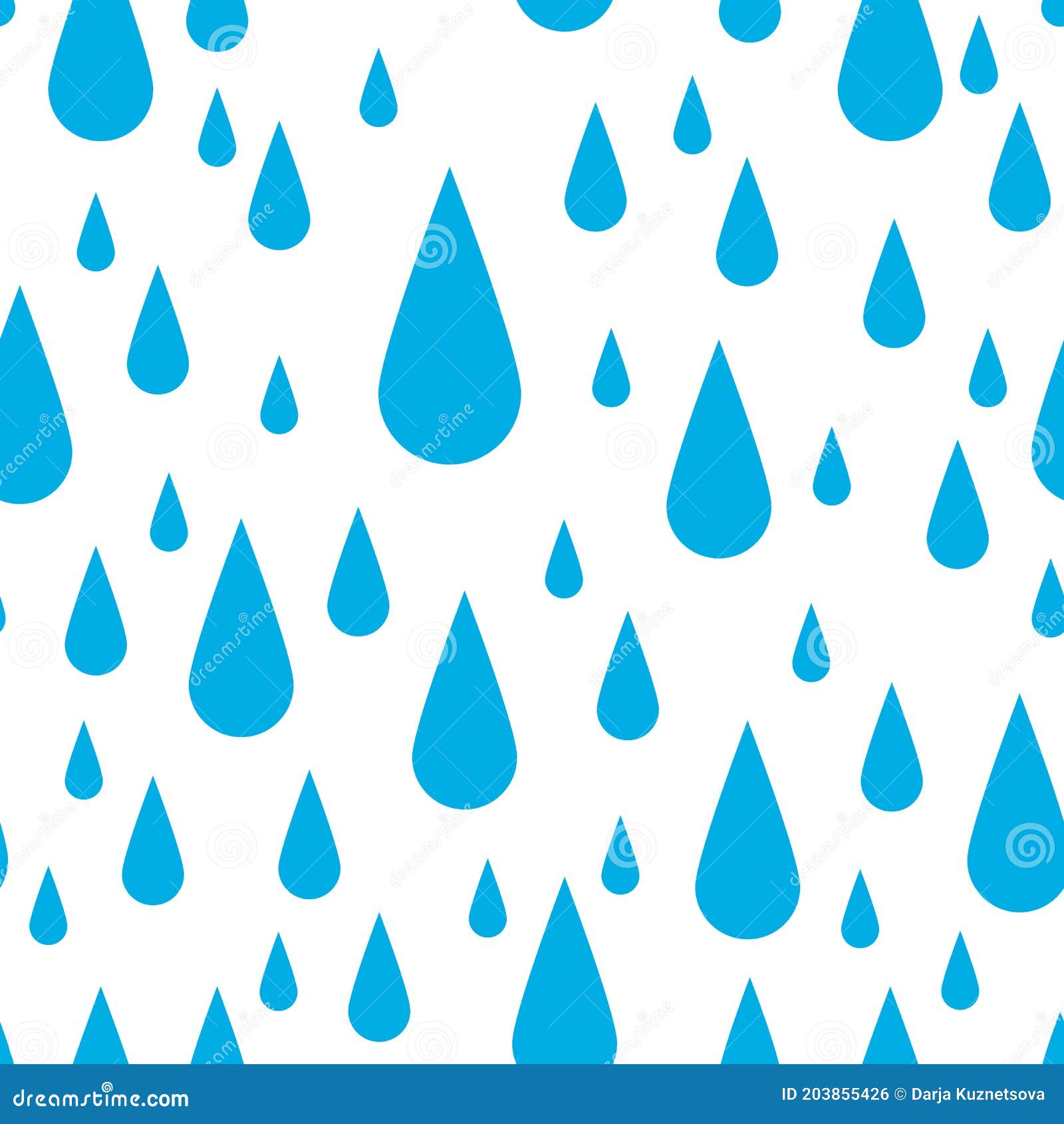 Seamless Pattern with Drop. Holiday Background Stock Vector ...