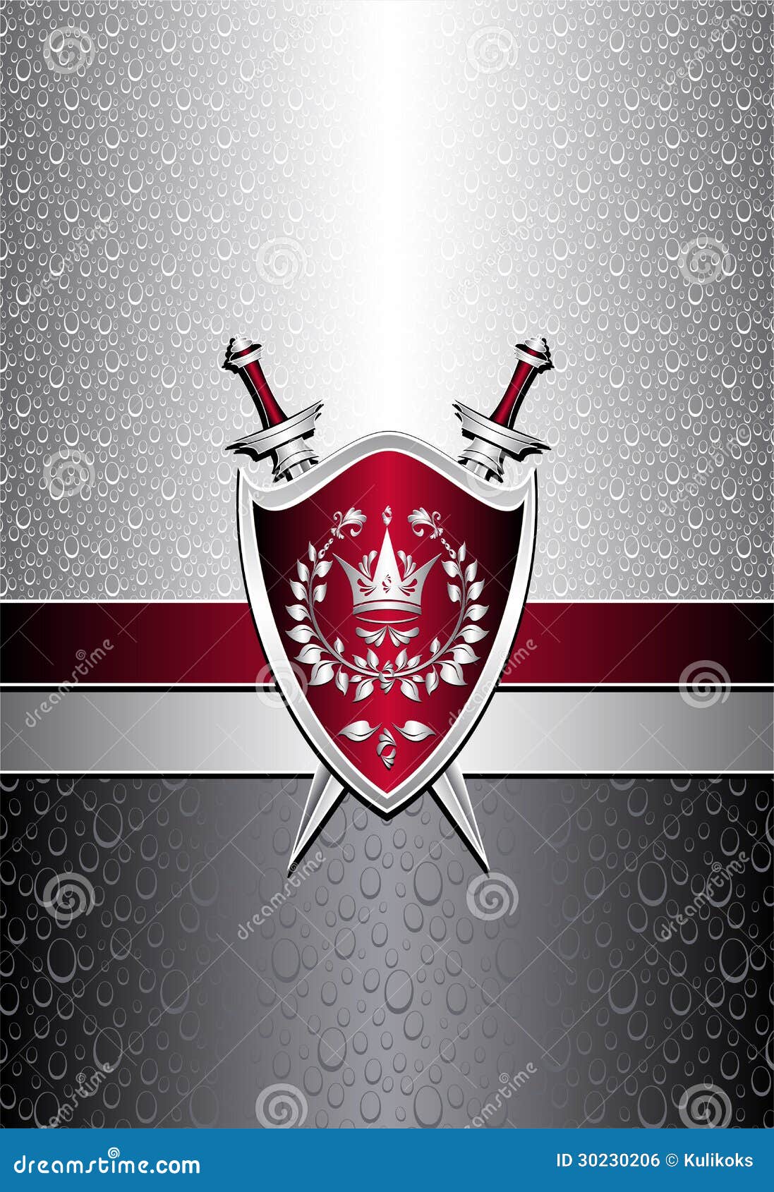 Set Pop Art Shield With Swords, King Crown, And Princess Queen Icon ...