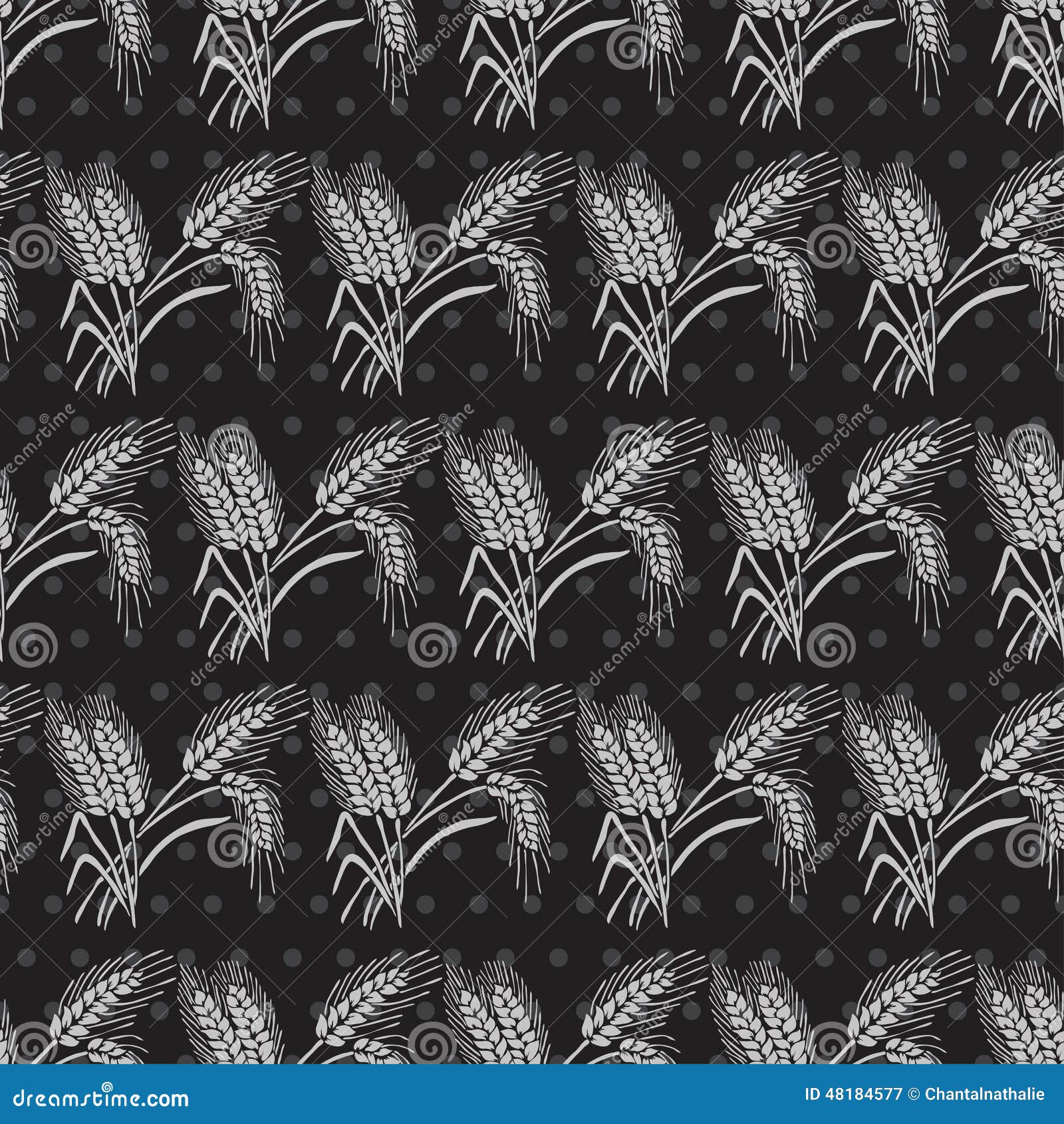 Seamless pattern stock vector. Illustration of fabric - 48184577