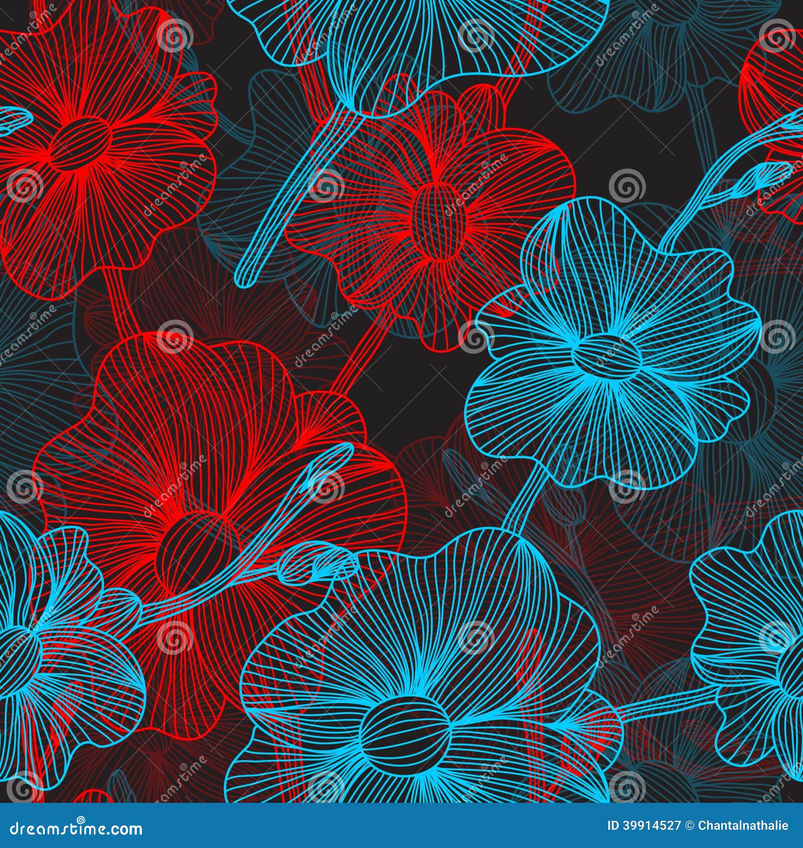 Seamless pattern stock vector. Illustration of decorative - 39914527