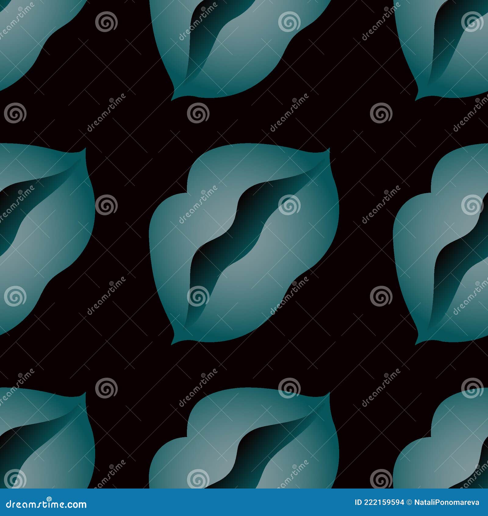 Stylized Lips, Half-open Mouth - Isolate, Graphics. the Bohemian World ...