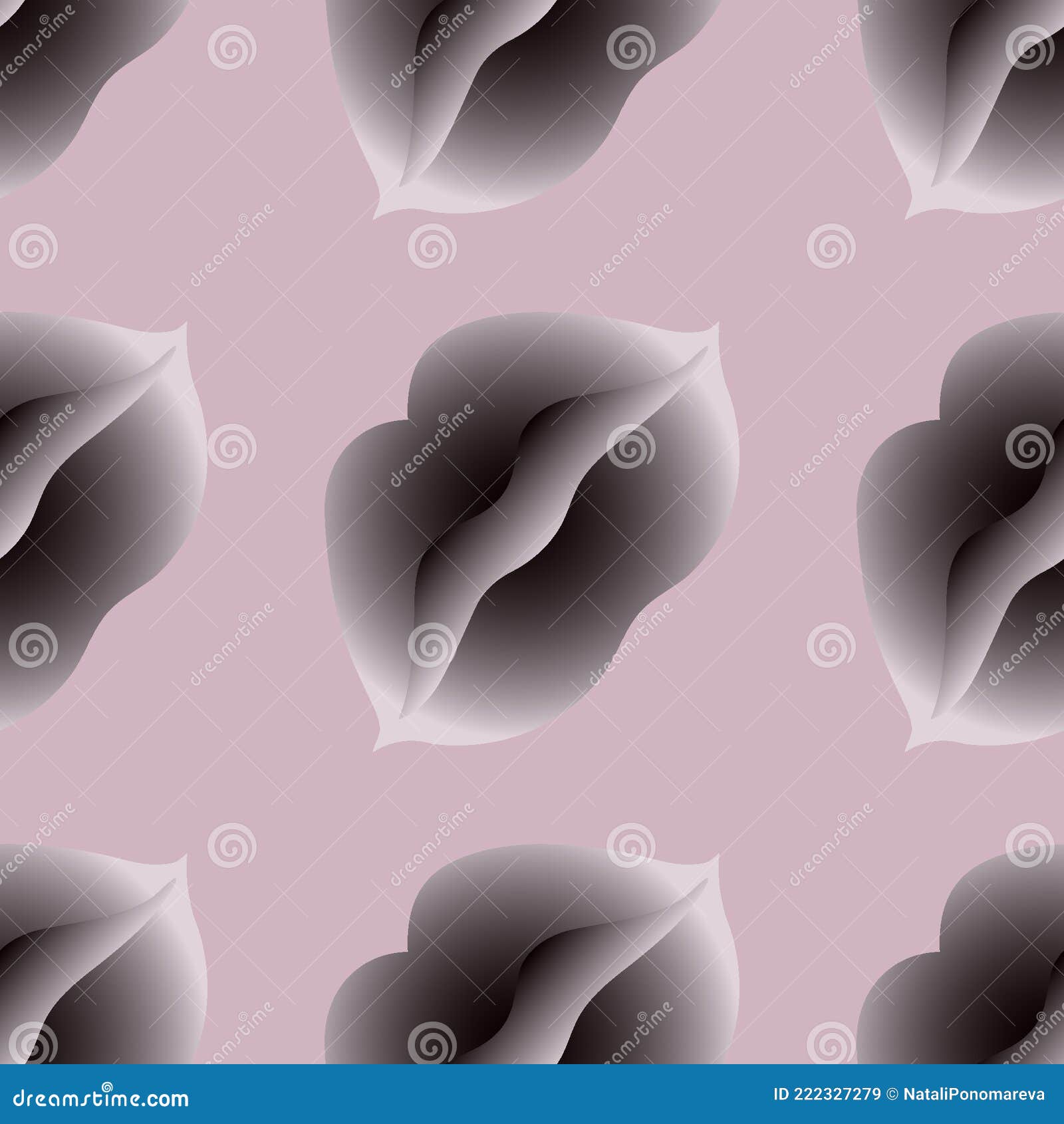 Stylized Lips, Half-open Mouth - Isolate, Graphics. the Bohemian World ...