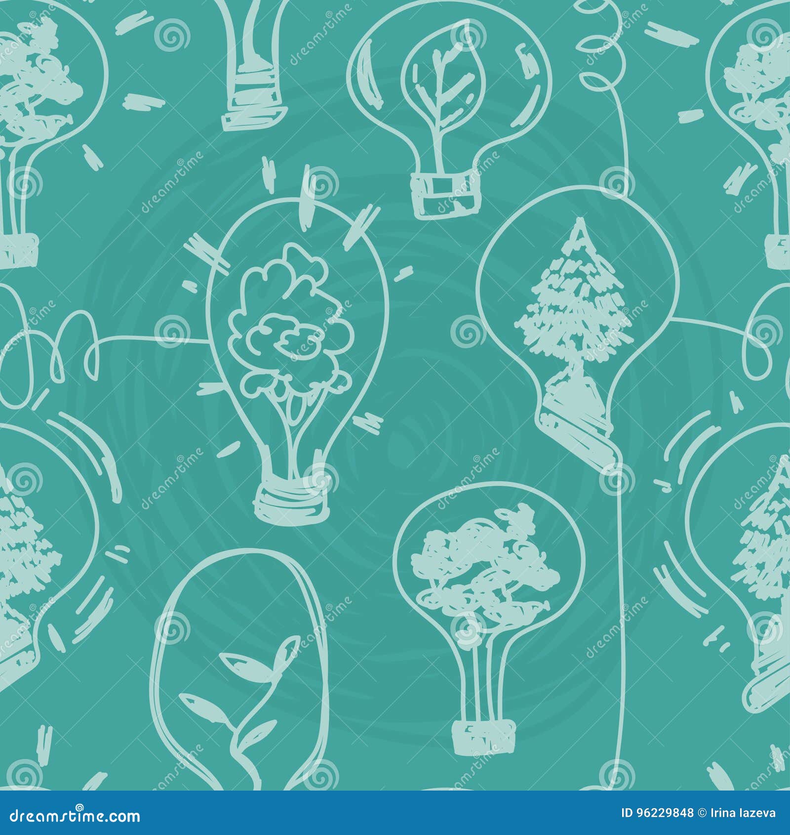 Seamless Pattern for Environmental Protection Stock Vector ...