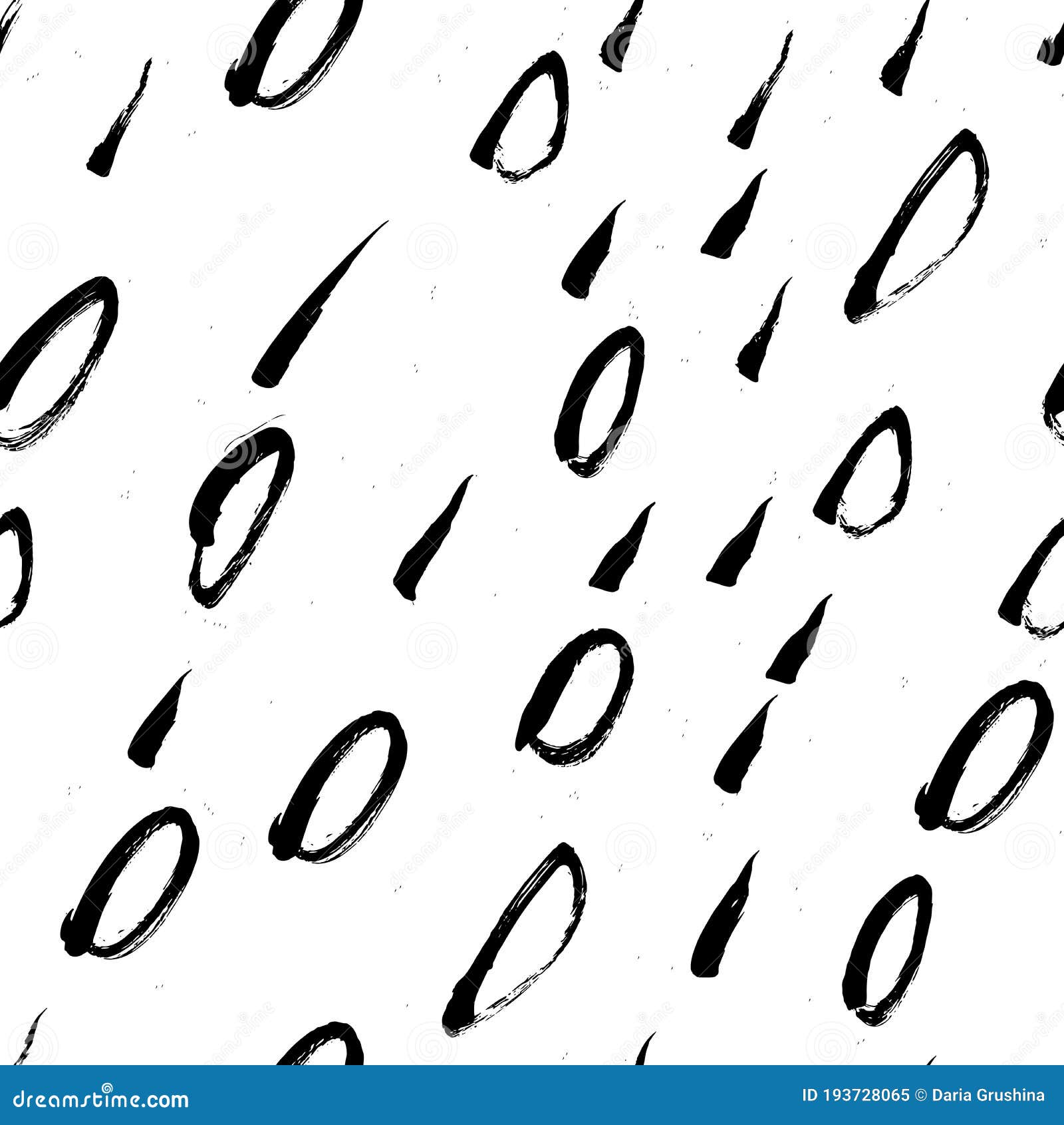 Seamless Pattern for Fabric Design. Water Splash Paint Splatter ...