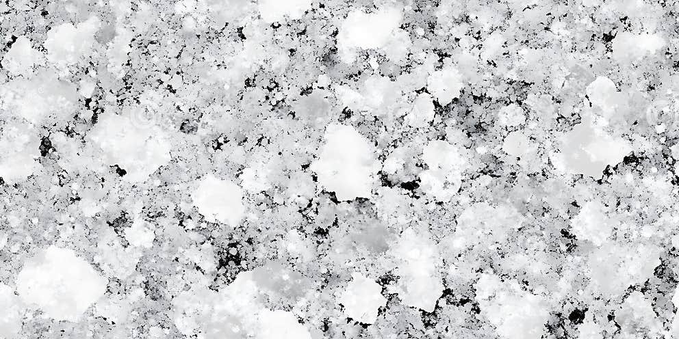 Unique Seamless Snow Repeat Pattern with Textured White and Grey ...