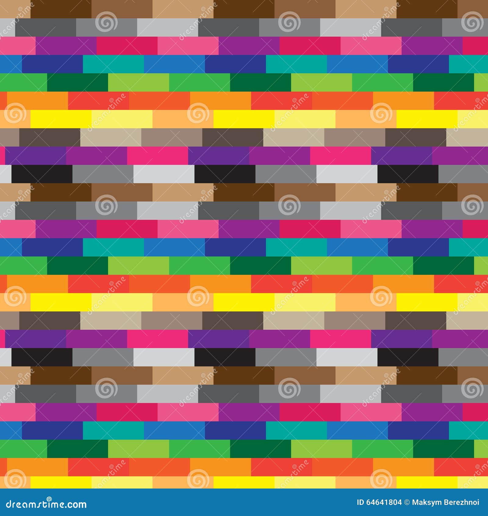 Seamless pattern stock vector. Illustration of background - 64641804