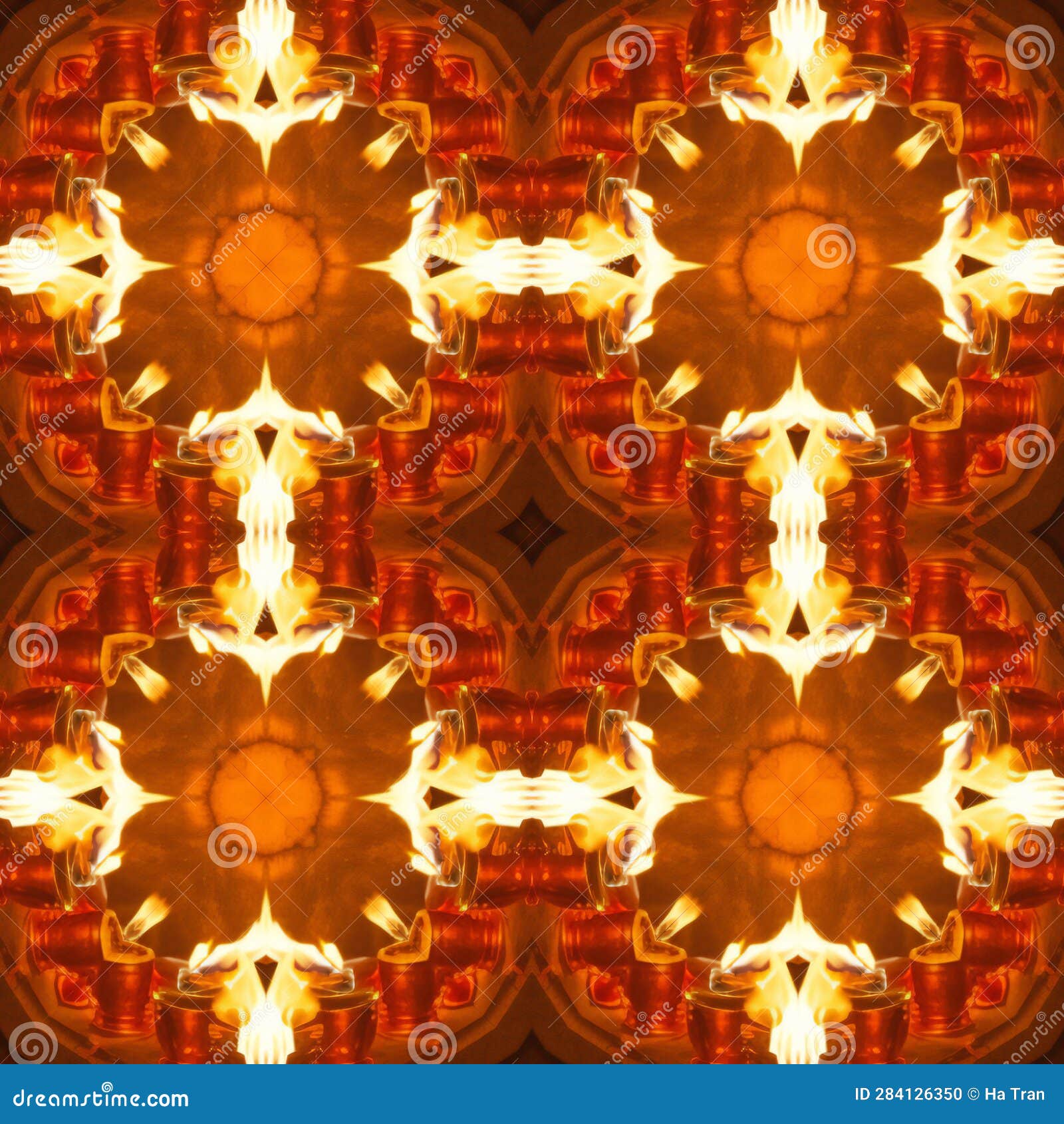 Seamless Pattern of Fire Flames, for Eg Fabric, Wallpaper, Wall ...