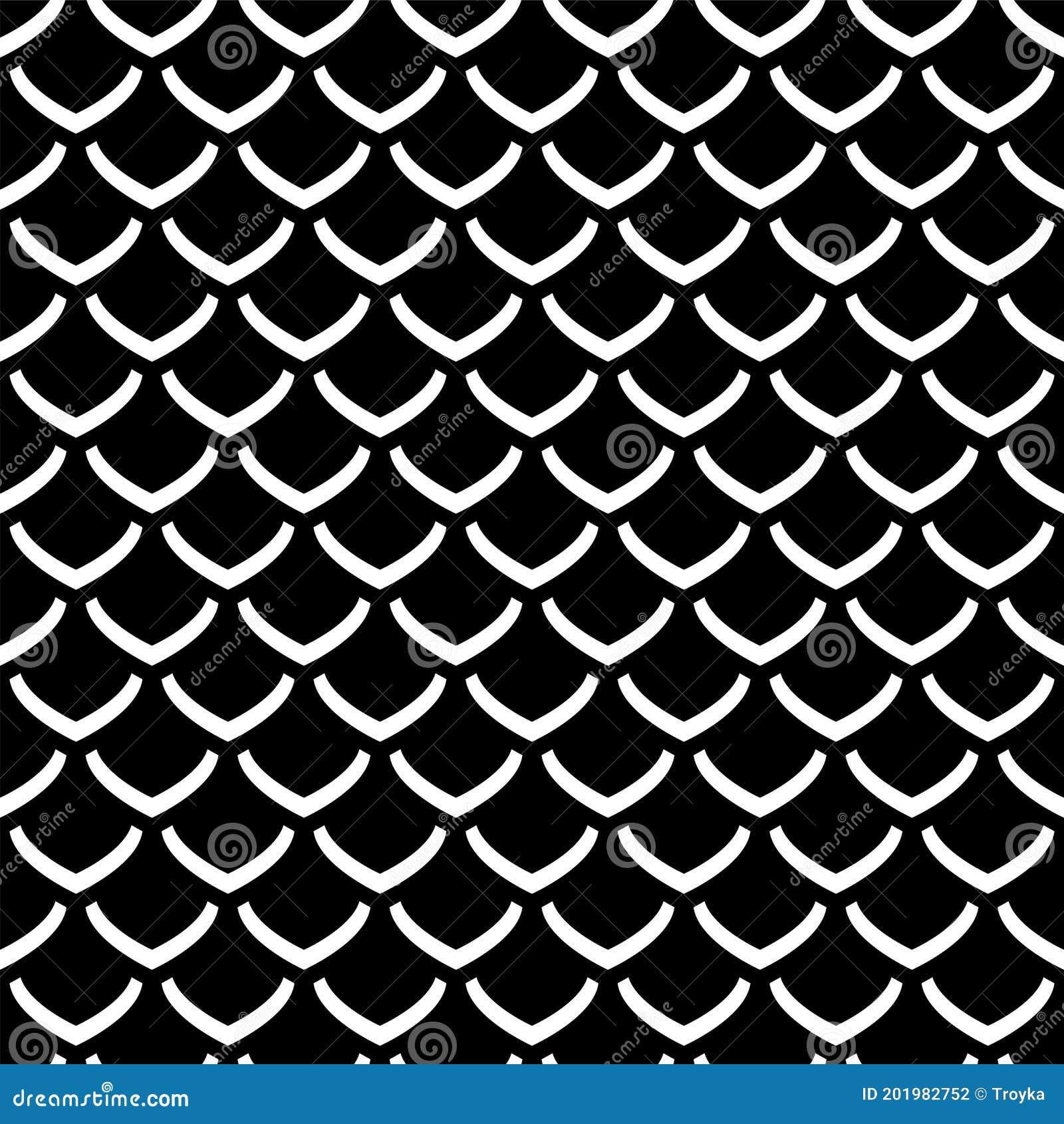 Seamless Pattern in Fish Scale Design Stock Vector - Illustration of ...