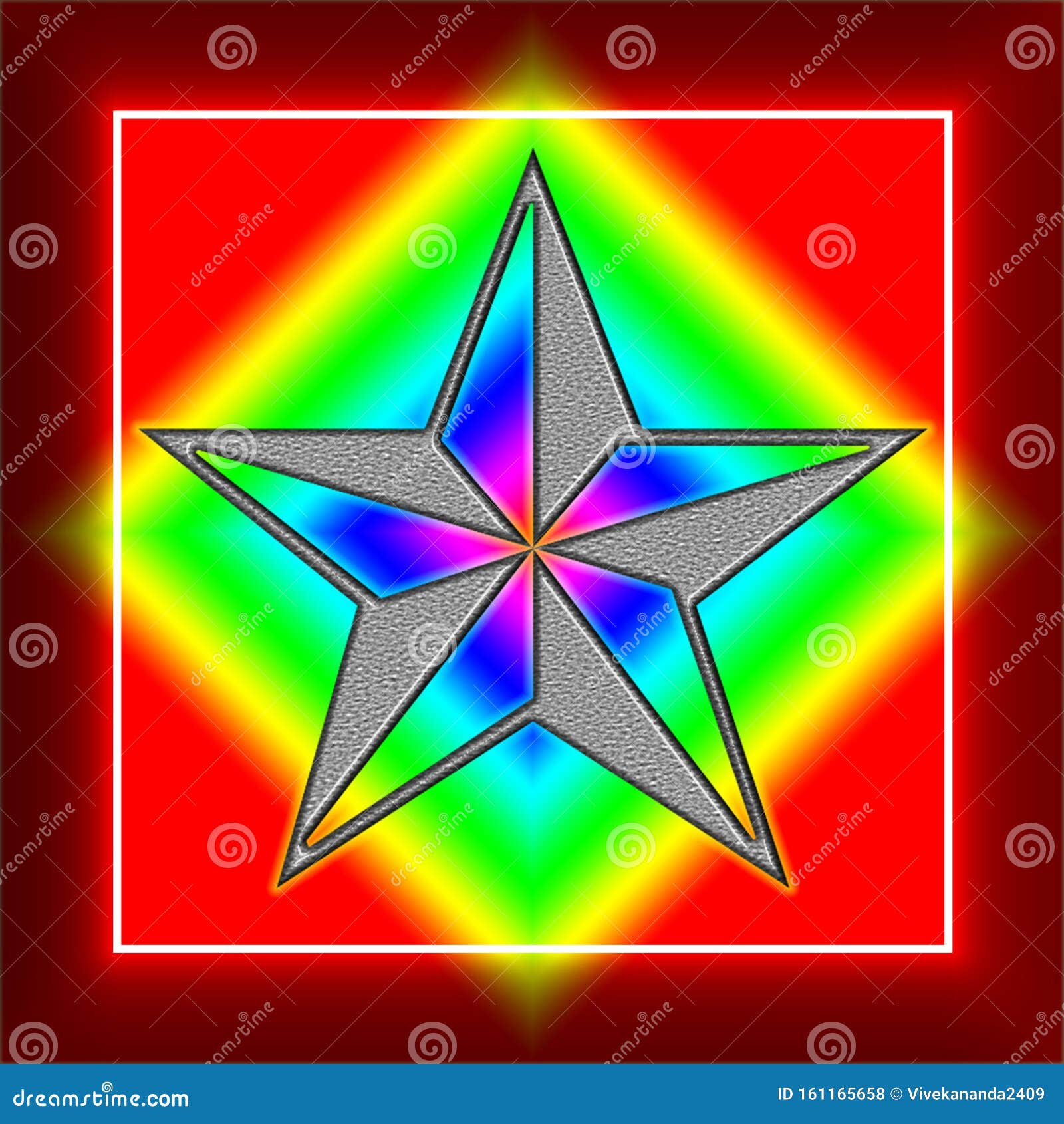 Seamless-pattern-five-pointed-stars-on-a-red-background-translucent ...