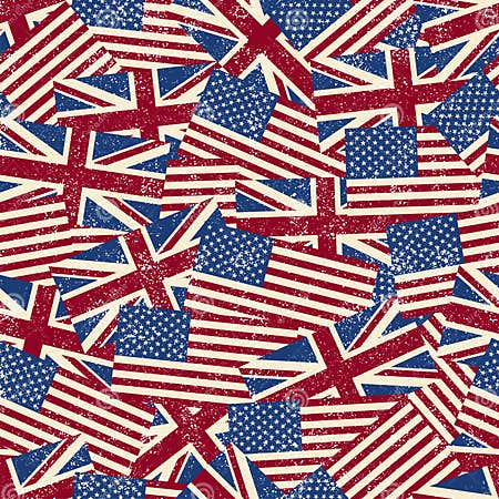 Seamless Pattern with Flags. Vector Illustration Stock Vector ...