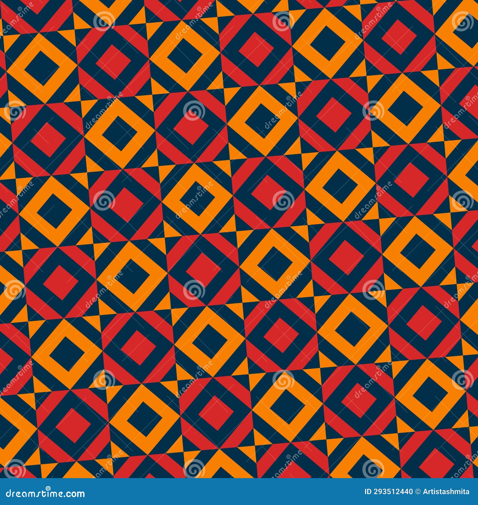 Pattern Design in Different Colors Stock Illustration - Illustration of ...