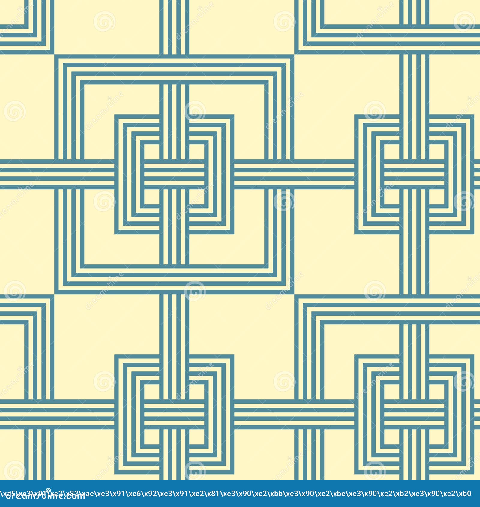 Seamless Pattern Flat Geometric Weaving Right Angles Stock Vector ...