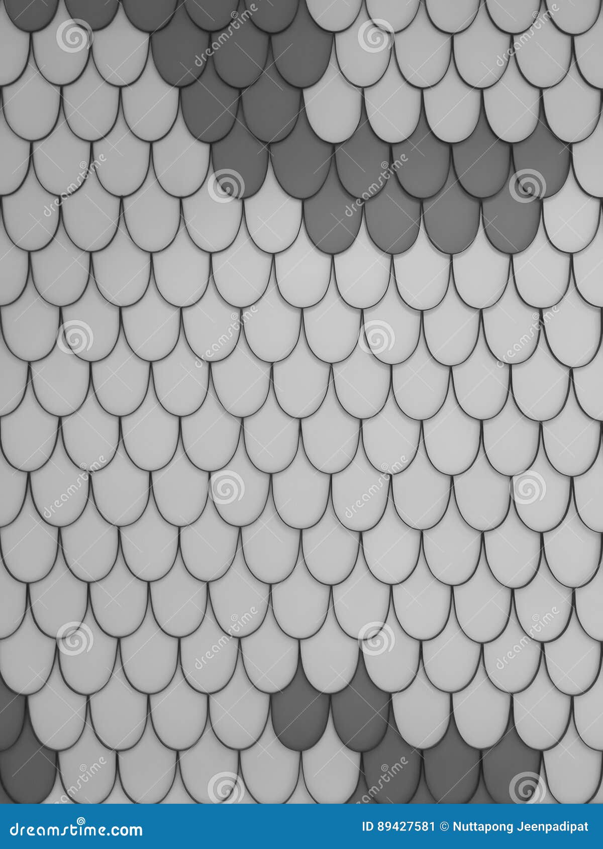 Seamless Pattern in the Form of Flakes Stock Illustration ...