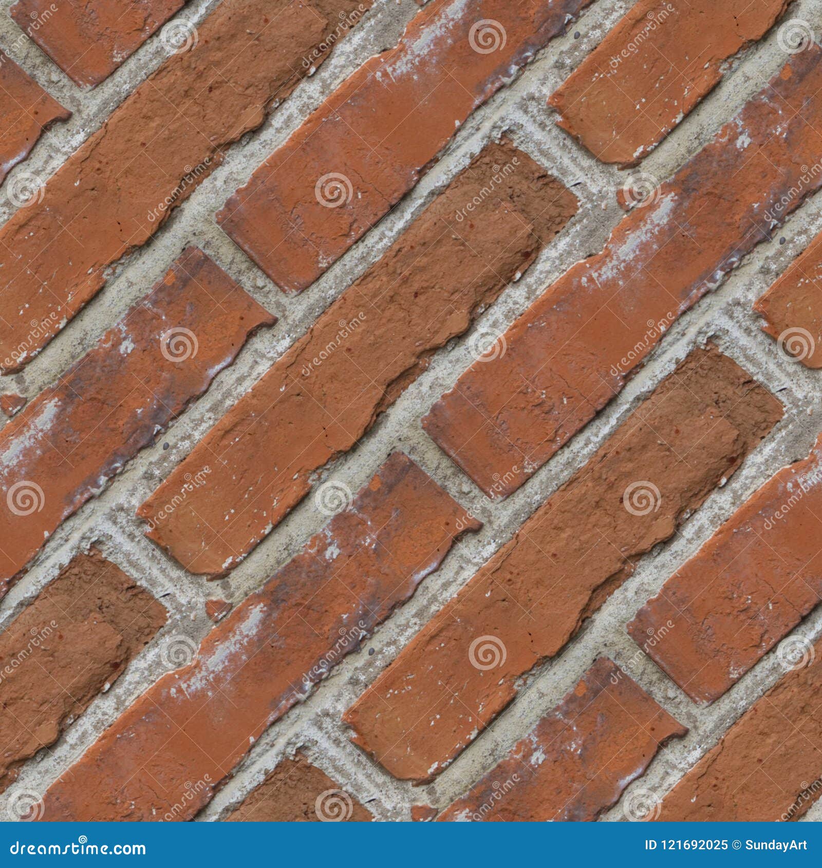 Seamless Pattern with Red Old Bricks Stock Image - Image of dirty ...