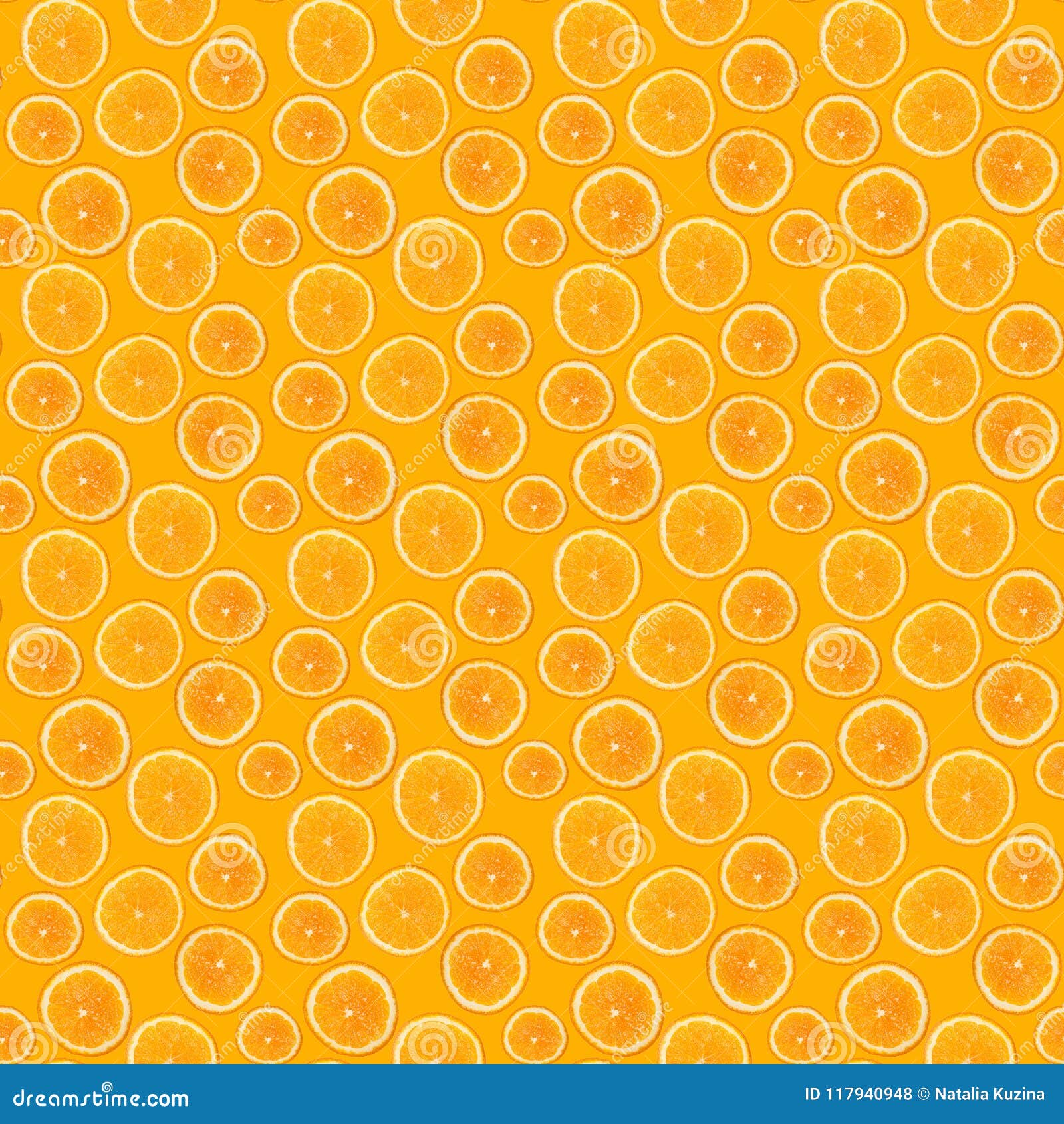 Seamless Pattern of Fresh Orange Stock Photo - Image of oranges, summer ...
