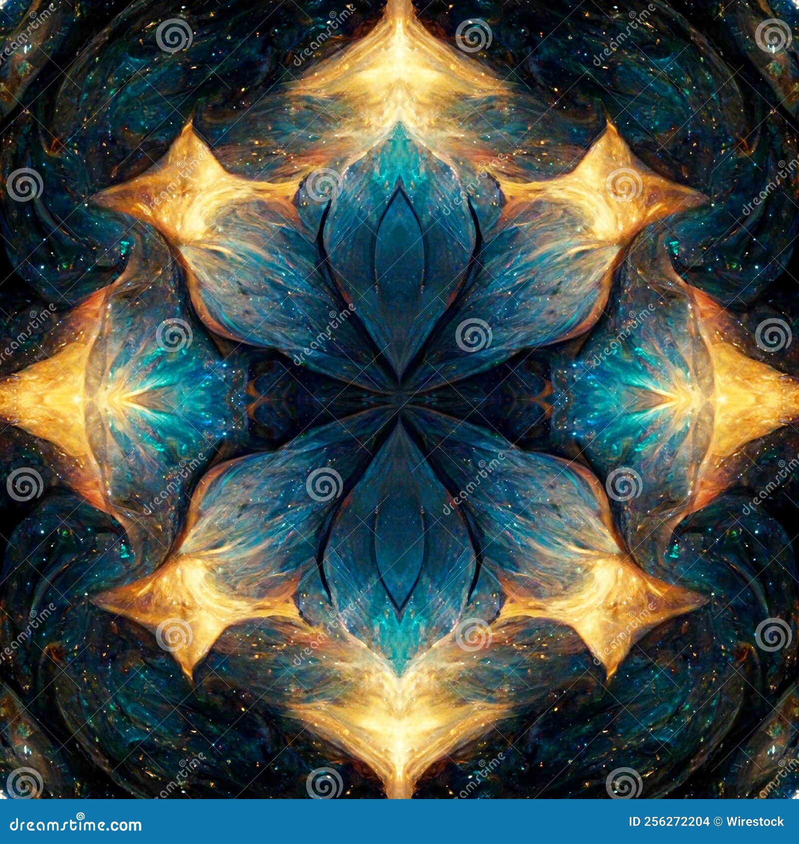 Seamless Pattern of Galaxy Nebula Space for Background Stock ...