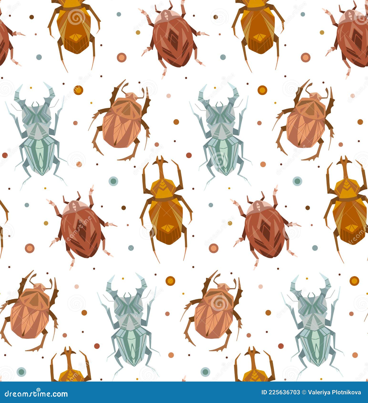 Geometric Insects Set, Bee, Grasshopper, Mosquito, Ant, Bug Vector ...
