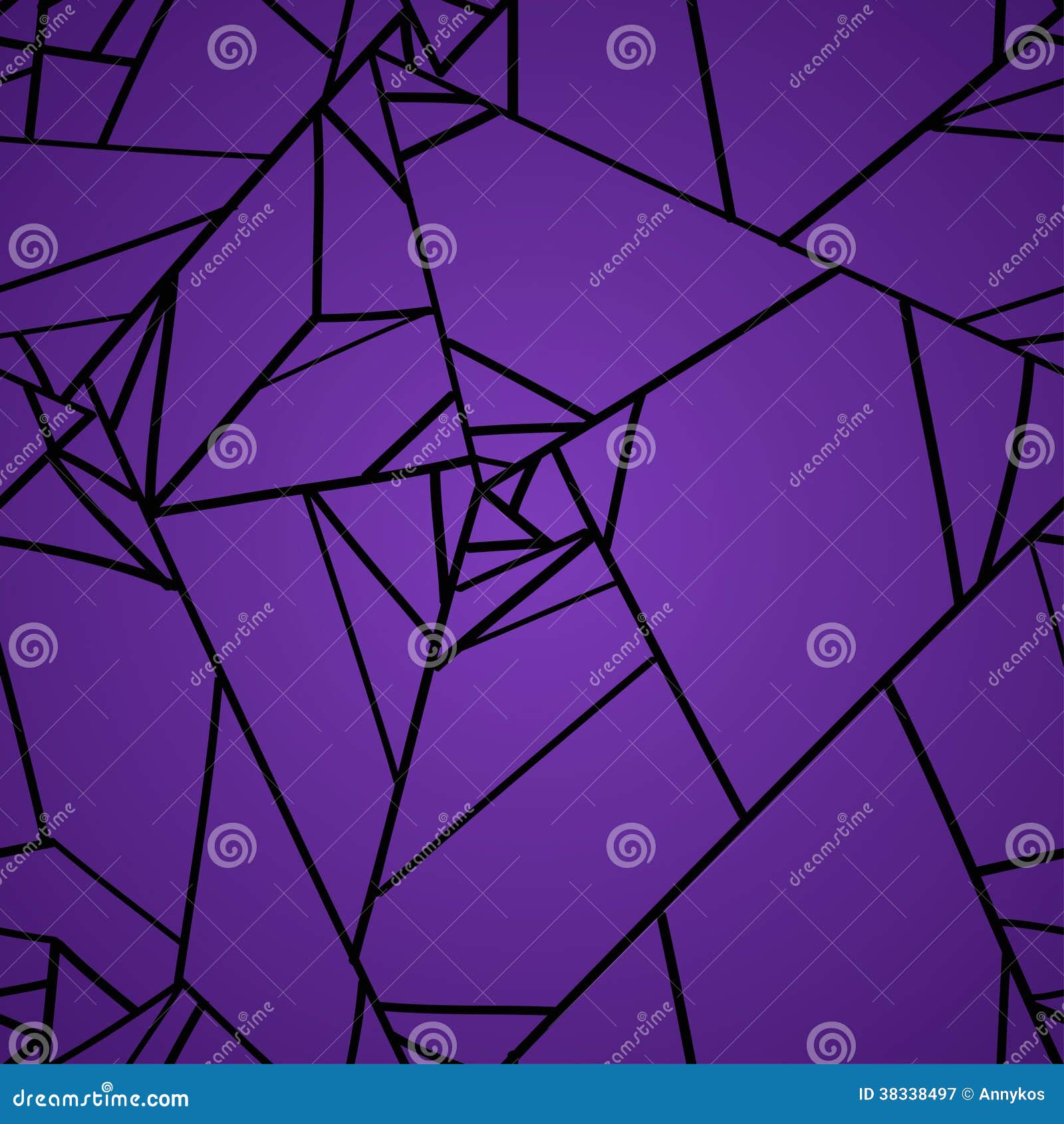 Seamless Pattern of Geometric Rose Flowers Stock Vector - Illustration ...