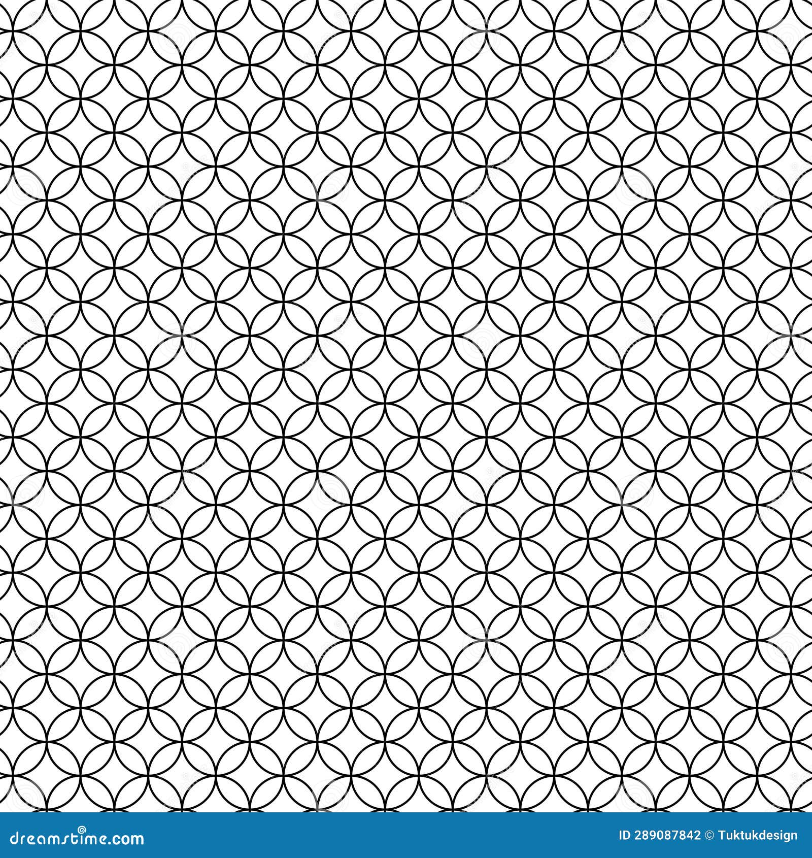 Seamless Pattern Circle Geometric Shape Design of Abstract Texture ...