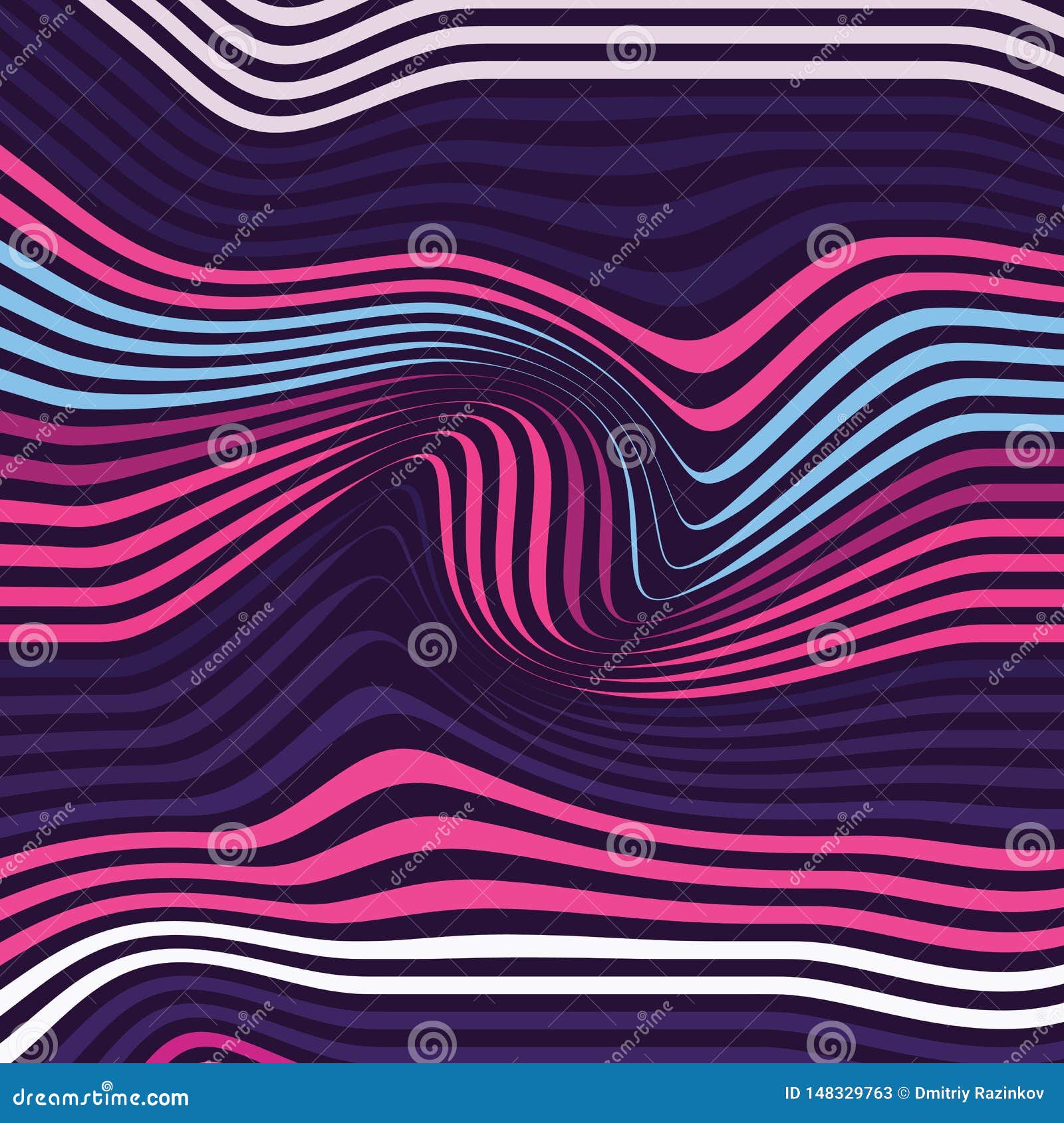 Pattern with Geometric Waves. Stylish Texture. Ripple Color Background ... Pattern with Geometric Waves. Stylish Texture. Ripple Color Background ...