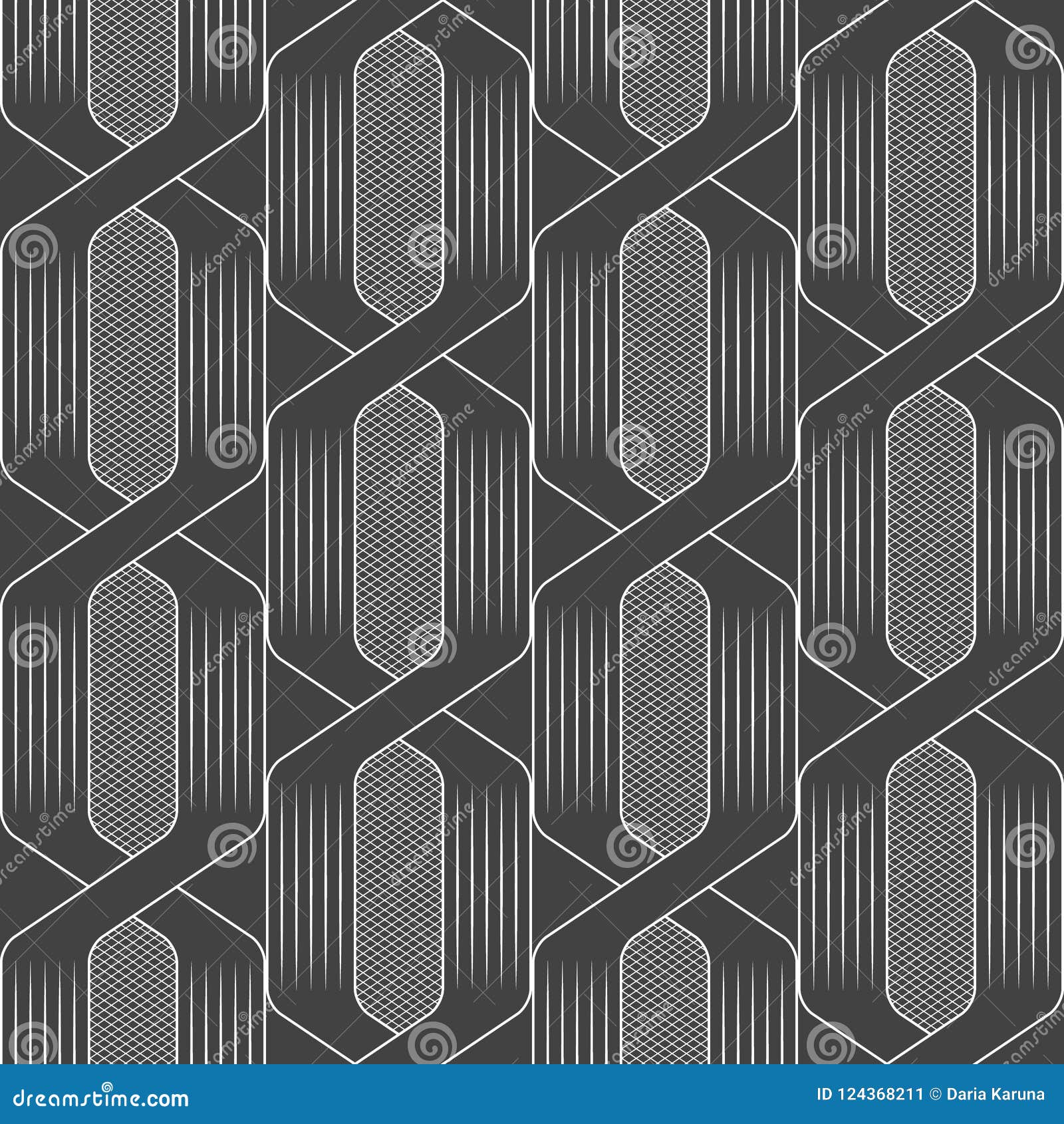 Seamless Pattern with Geometric Waves. Endless Stylish Texture Stock ... Seamless Pattern with Geometric Waves. Endless Stylish Texture Stock ...