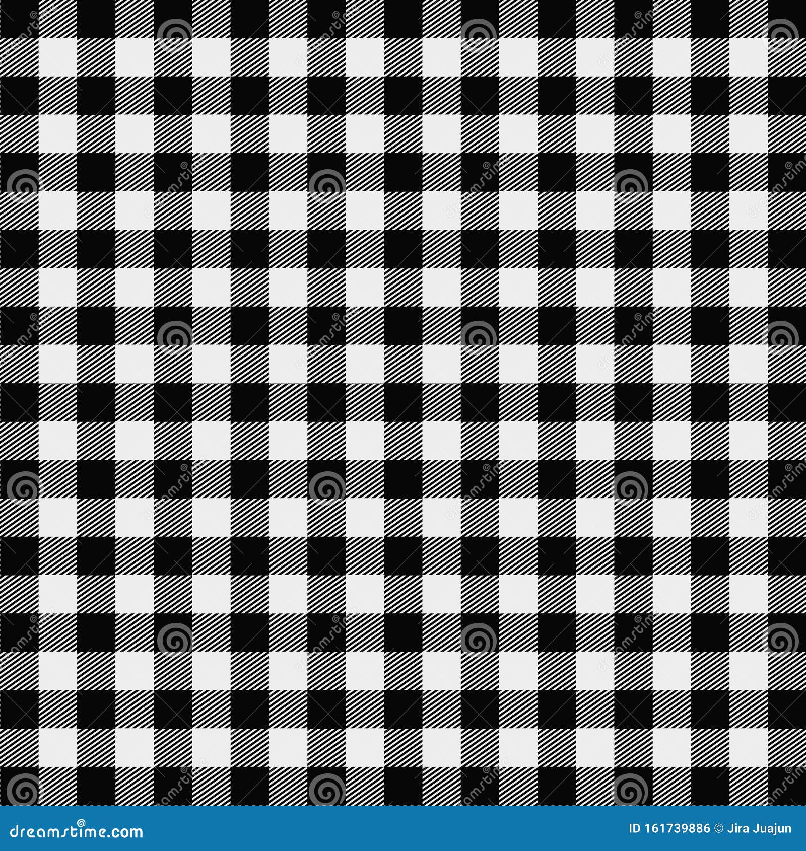 Seamless Pattern Gingham Tablecloth in Black Stock Photo - Image of ...