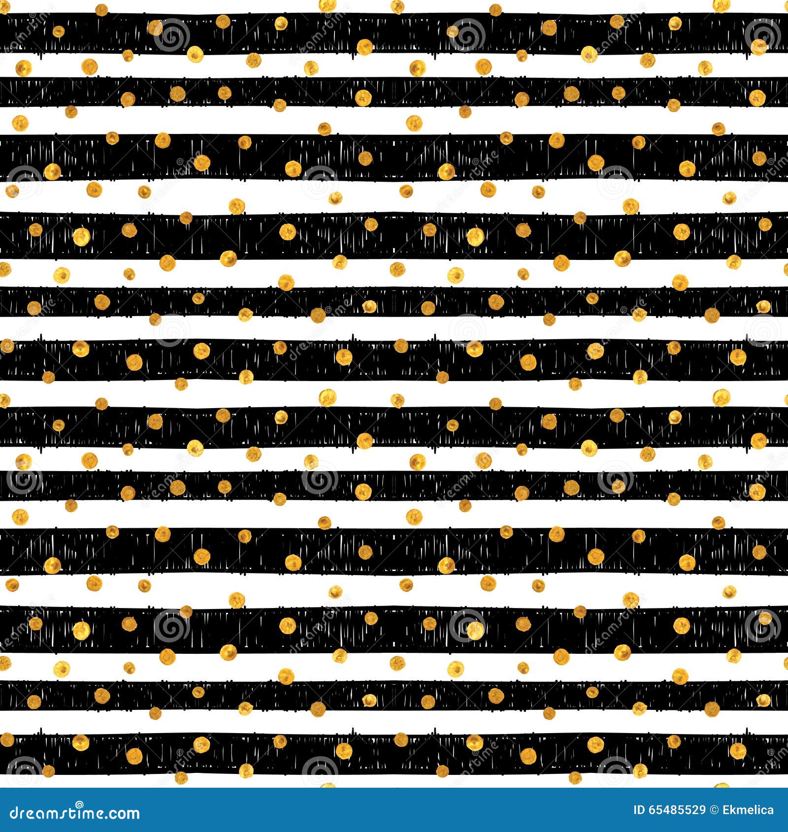 Seamless Pattern with Gold Dots Stock Vector - Illustration of pattern ...