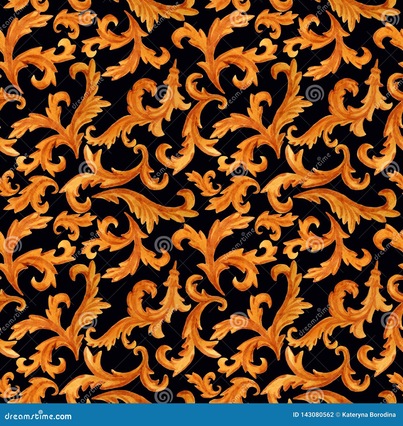 Simple Rococo Pattern