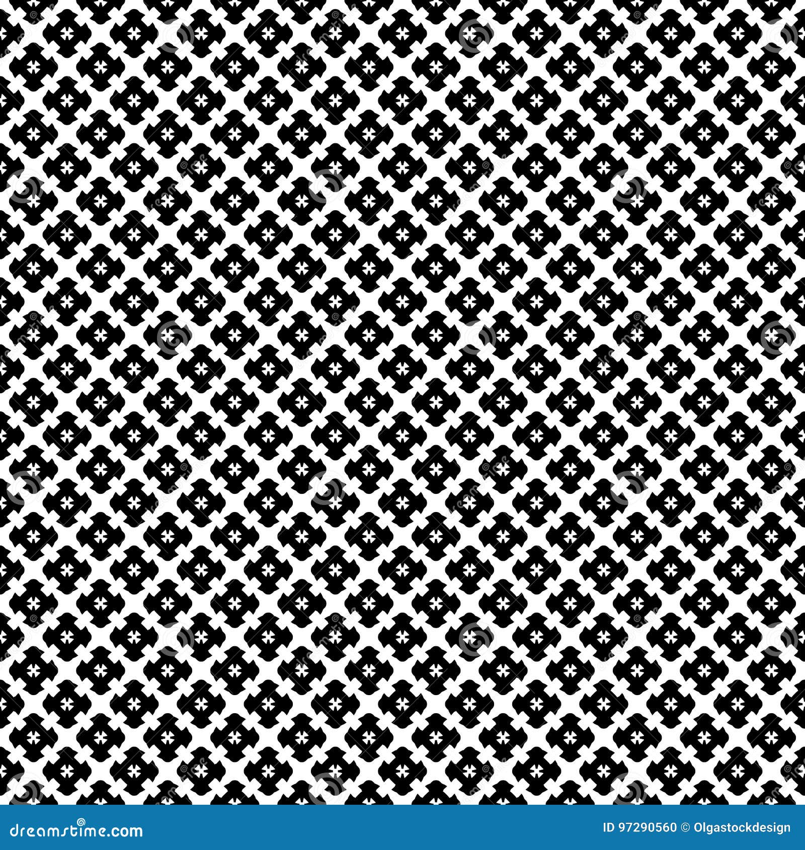 Seamless Pattern, Gothic Texture, Cross Pattern Stock Vector ...
