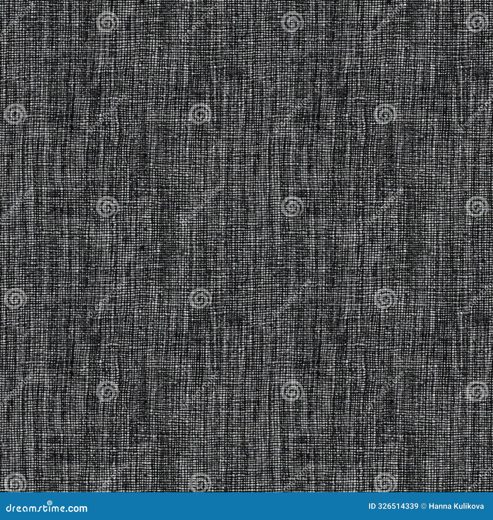 Seamless Pattern with Gray Linen Fabric Texture. Stock Illustration ...