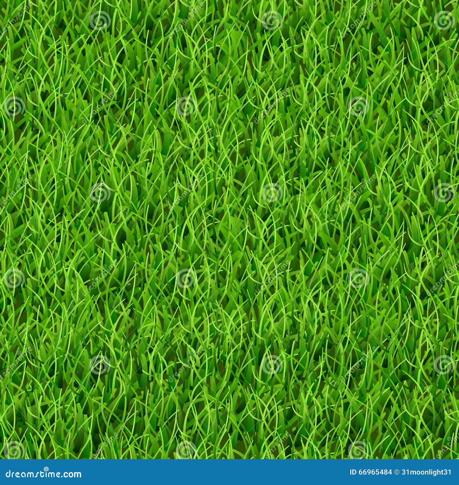 Seamless Pattern of Green Grass Stock Vector - Illustration of abstract ...