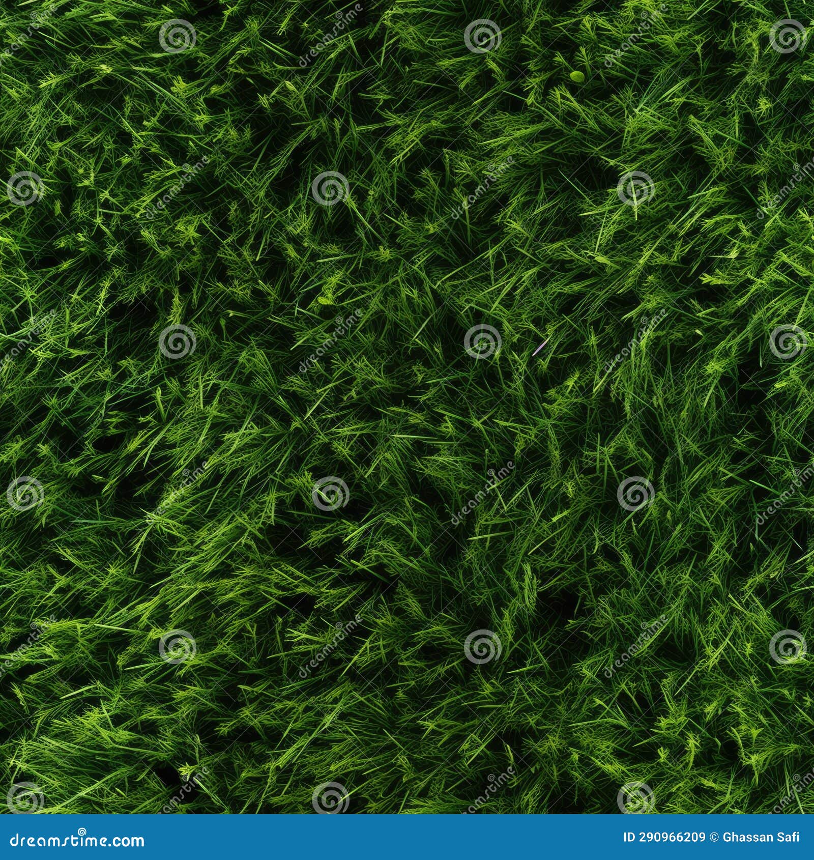 A Seamless Pattern of Green Grass Lawn Stock Illustration ...